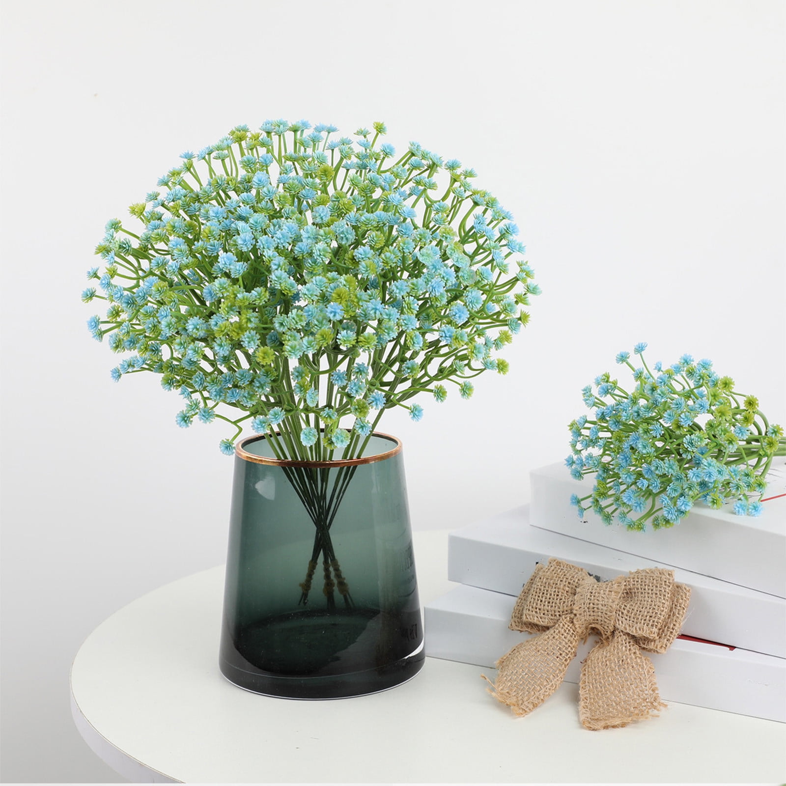 Nsxcdh Artificial Baby's Breath Flowers,Realistic Faux Floral Stems for ...