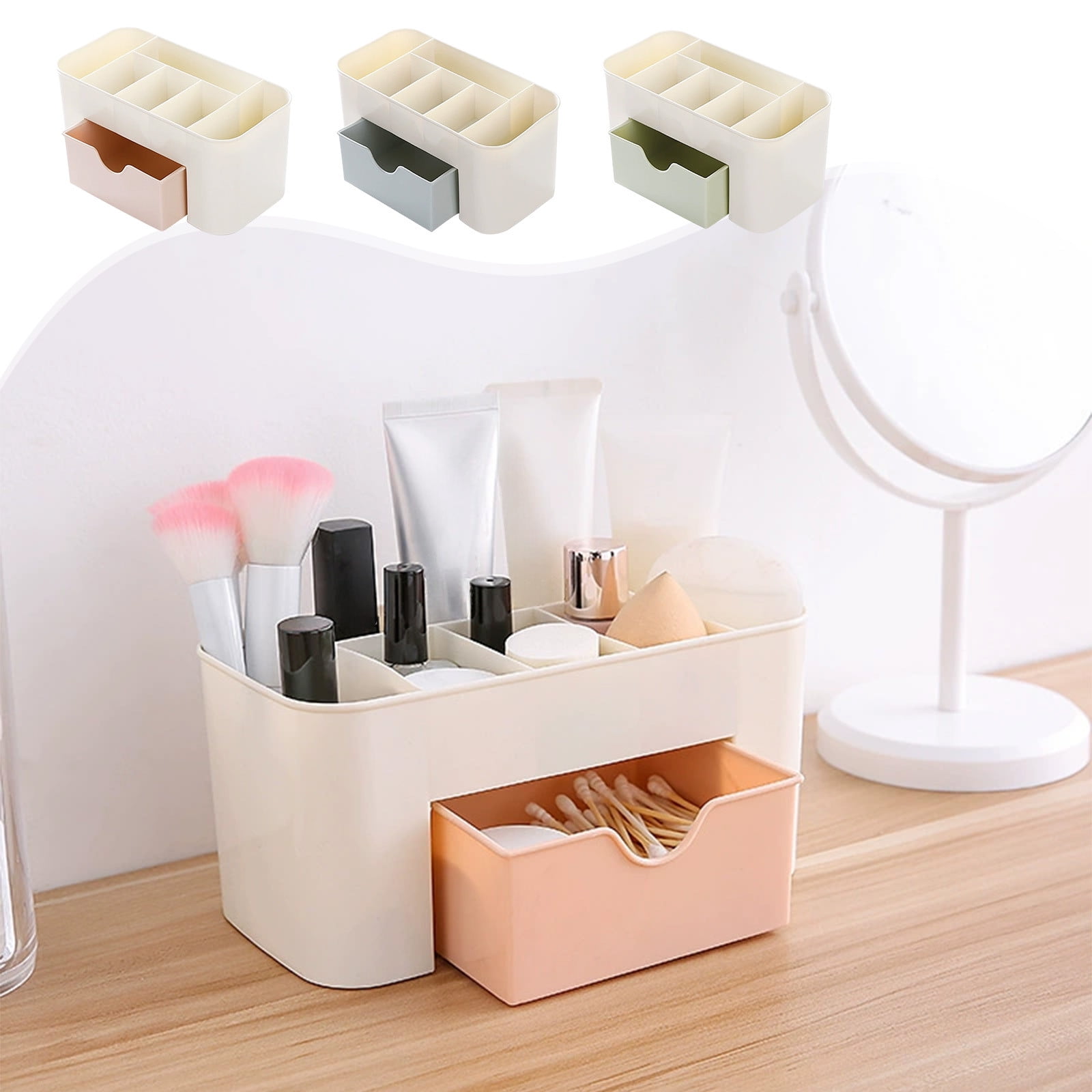 Savings Nsxcdh Multi-Functional Desktop Organizer Drawer for Student ...