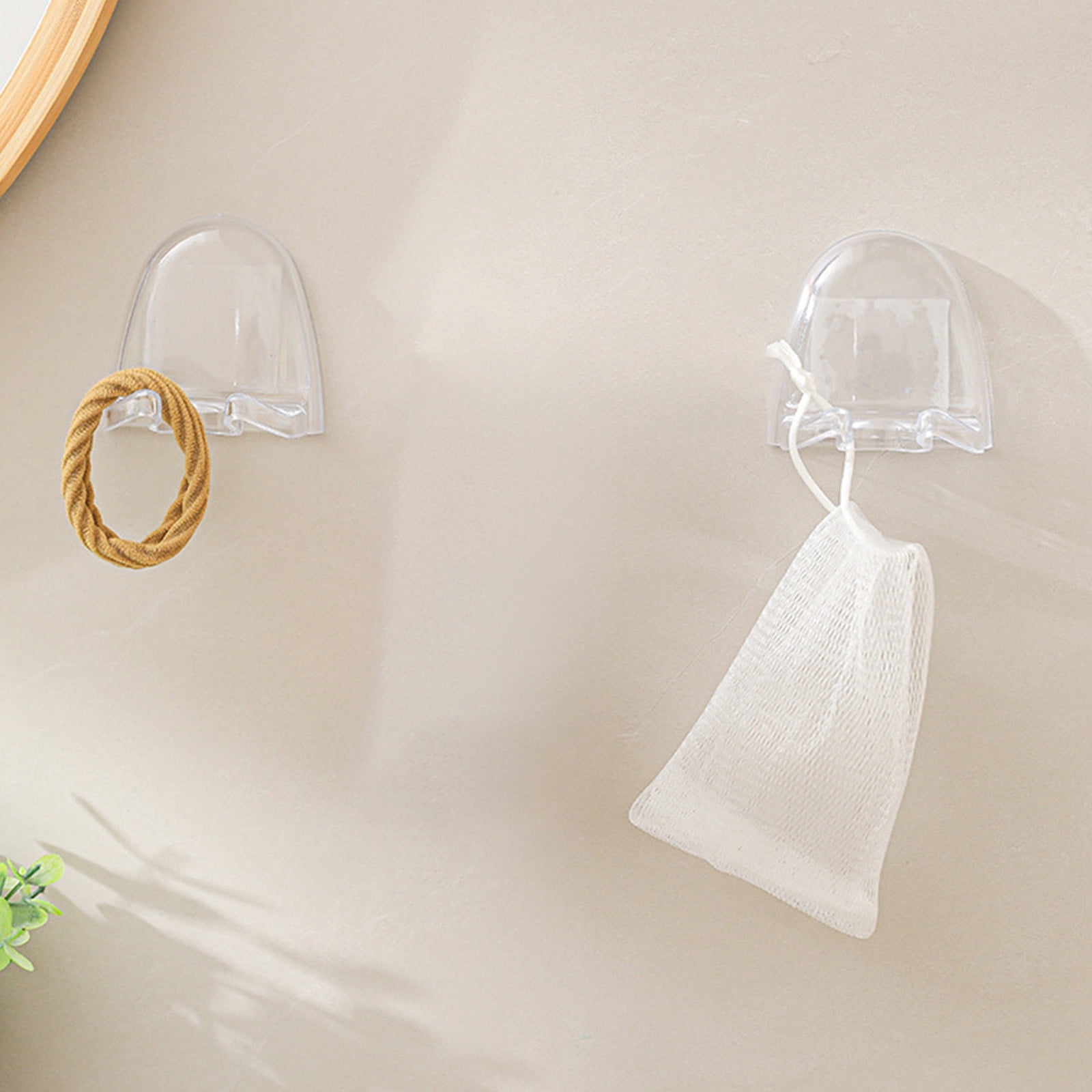 Savings Nsxcdh Wall-Mounted Razor Shelf with Adhesive Hooks, Bathroom ...
