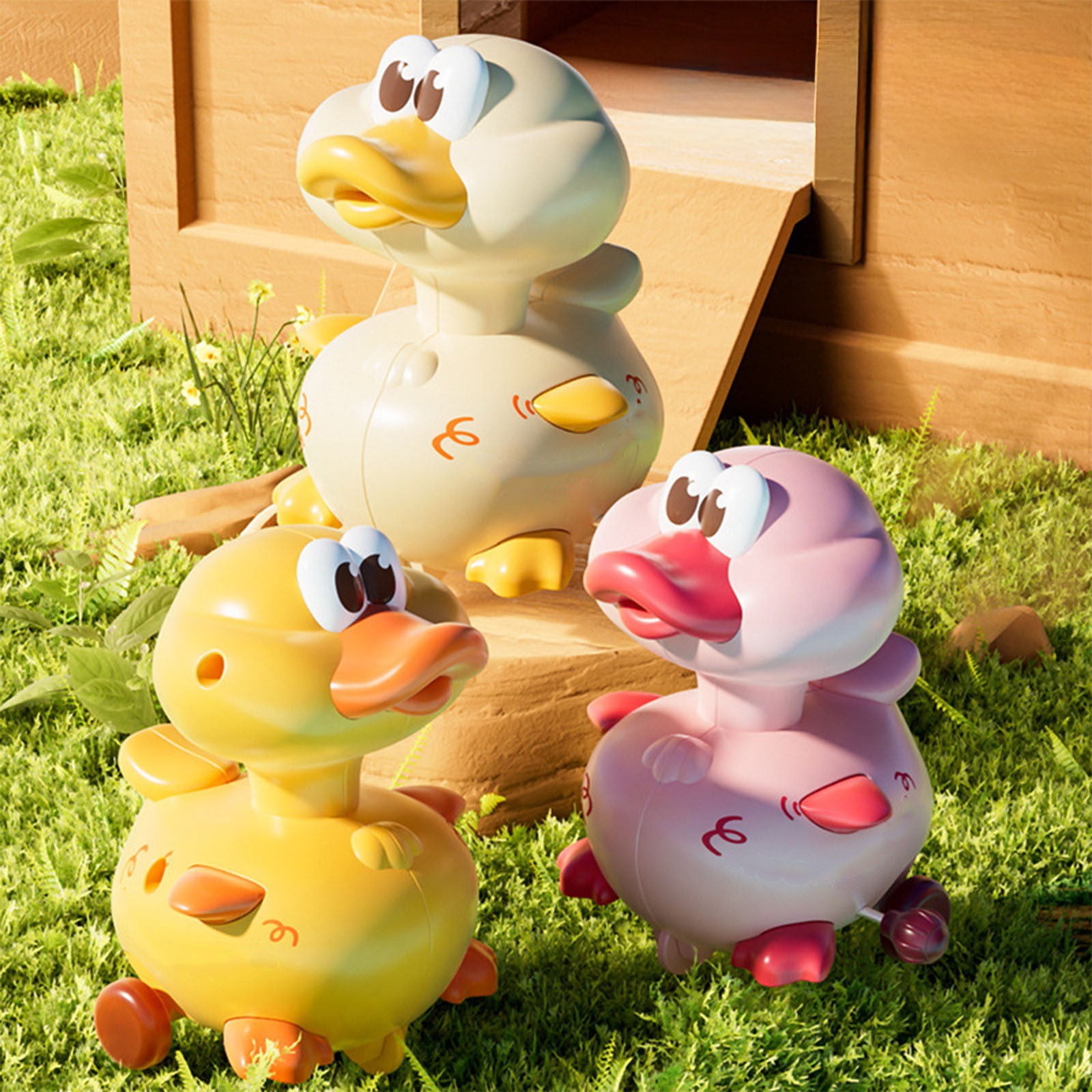 Savings Nsxcdh Wind-Up Rocking Animal Toy for Babies, Crawling ...