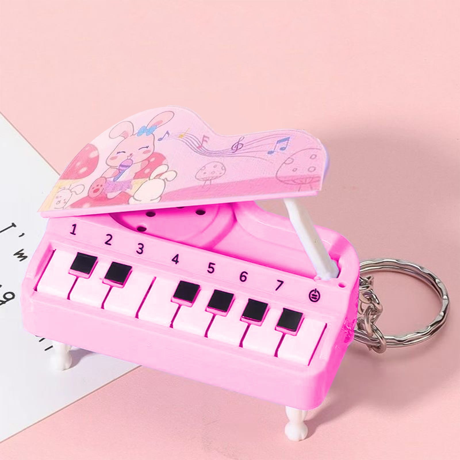 Savings Oefntac Boy Toys Keychain Toy Piano Mini Children's ...