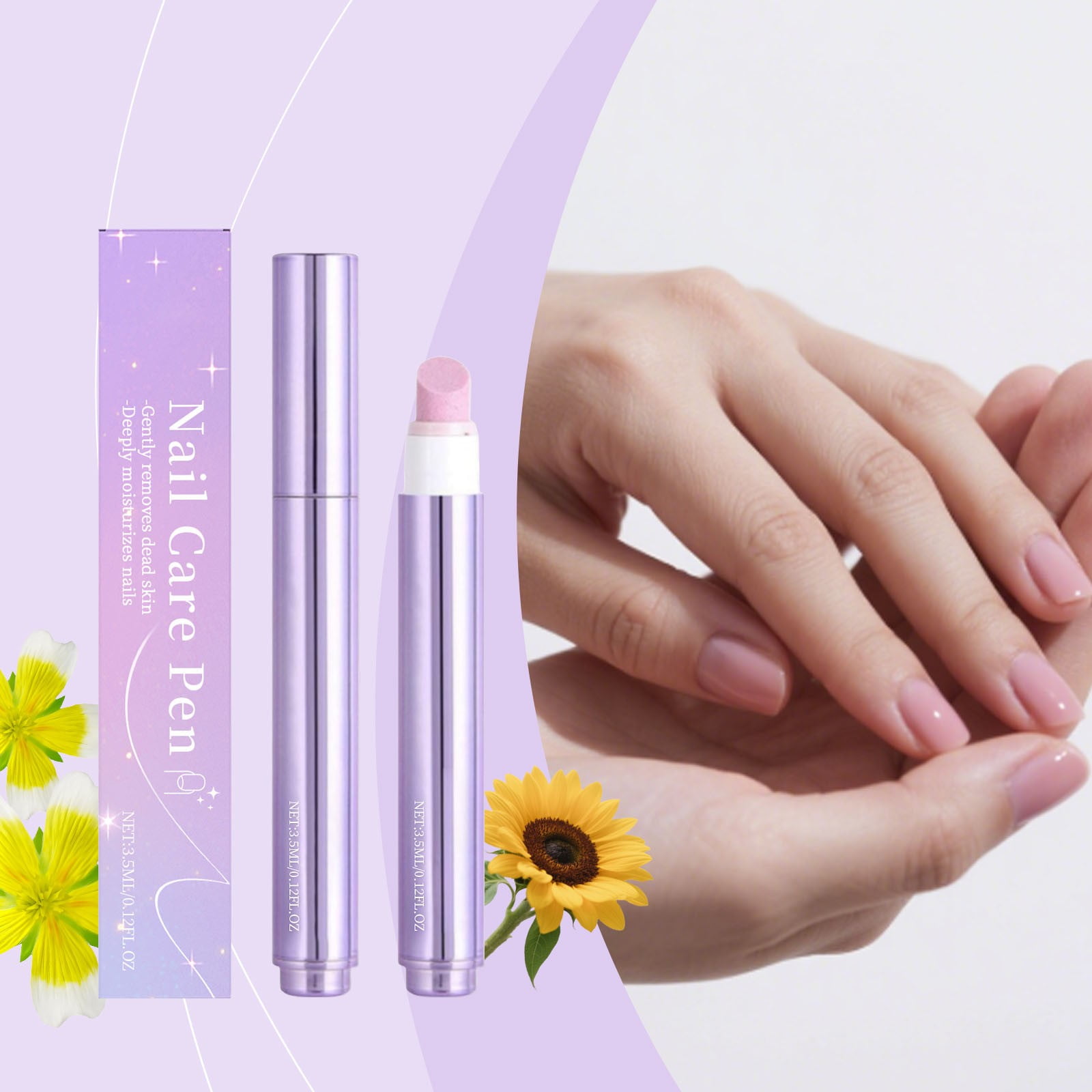 Savings Oefntac Nail Pen 3-in-1 Care Nail Pen Nail Polish Nutrient ...