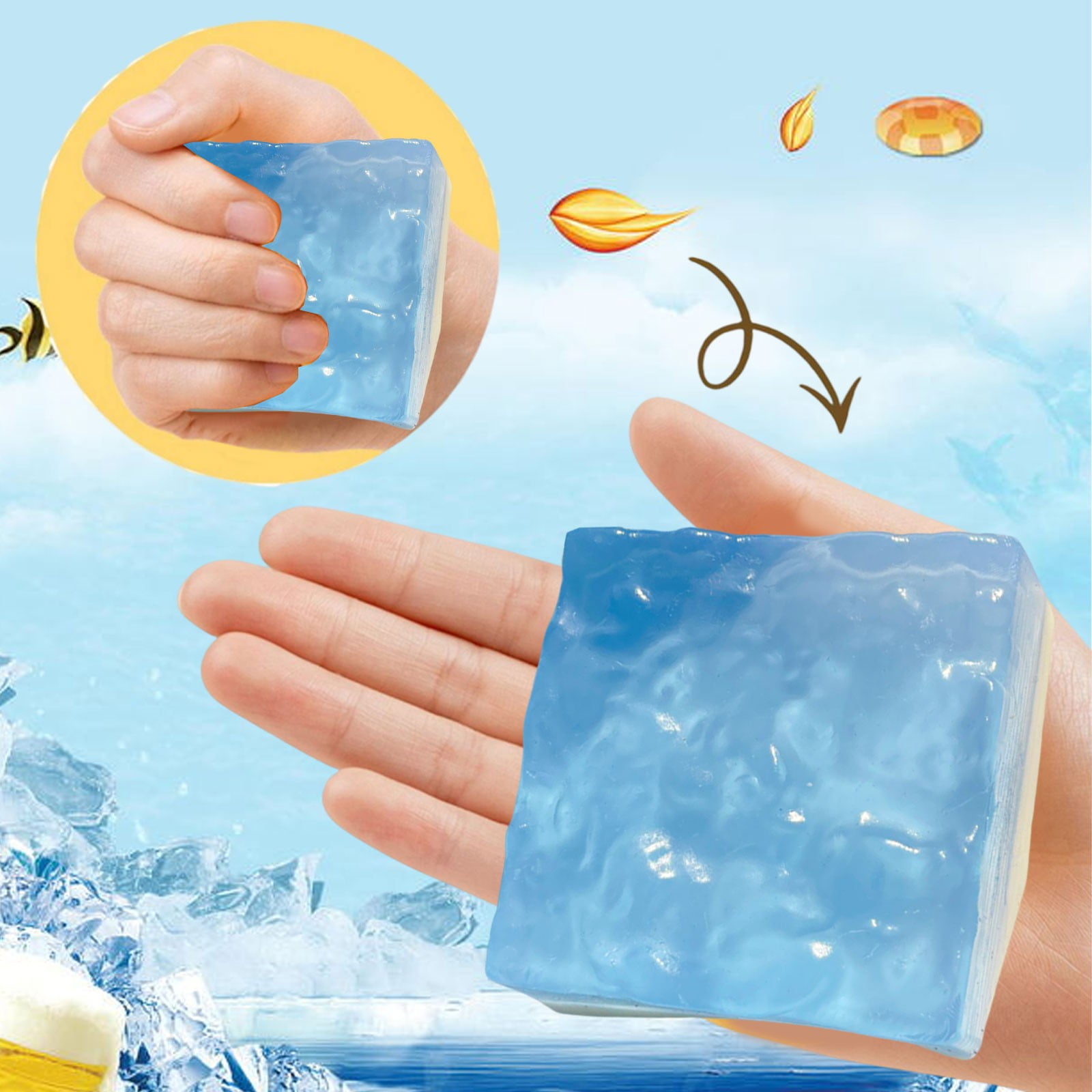 Savings Oefntac Toys for Boys 6-8 Summer Refreshing Ice Block Squeezing ...