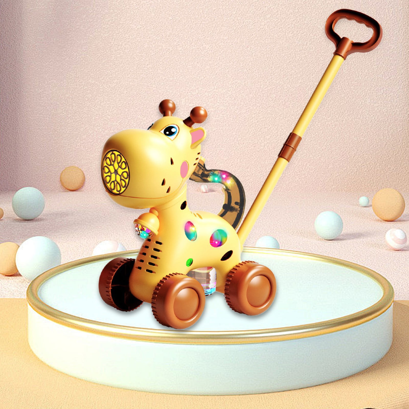 Savings Oefntac Toys for 2 Year Old Boy Happy Children's Push Kid Deer ...