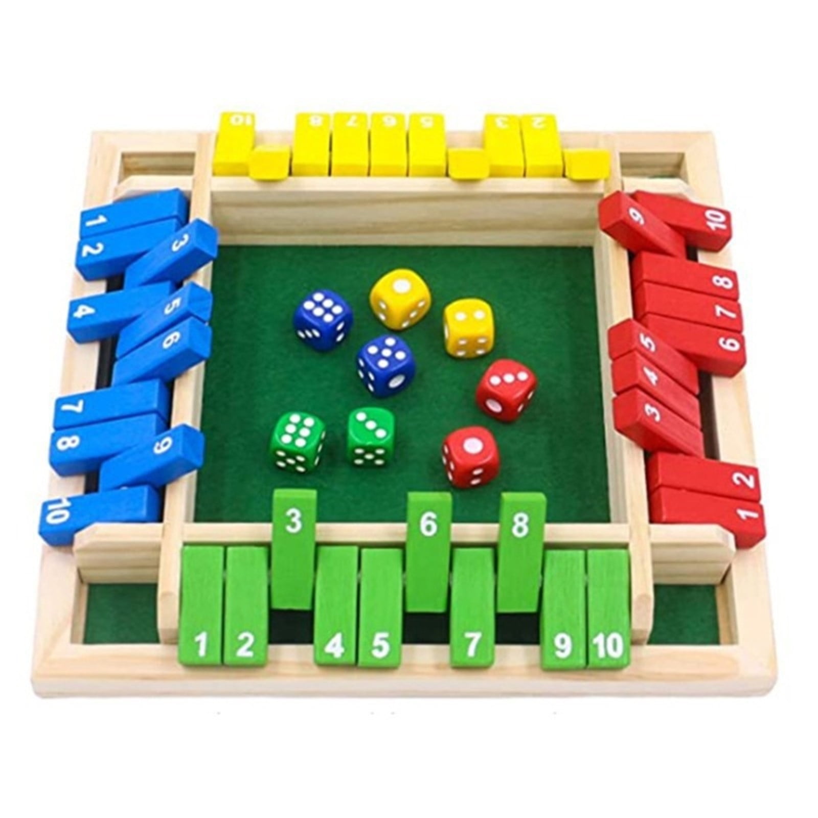 Savings! Shut The Box Game, Emboadlie Game Funny Family Games-Shut The ...