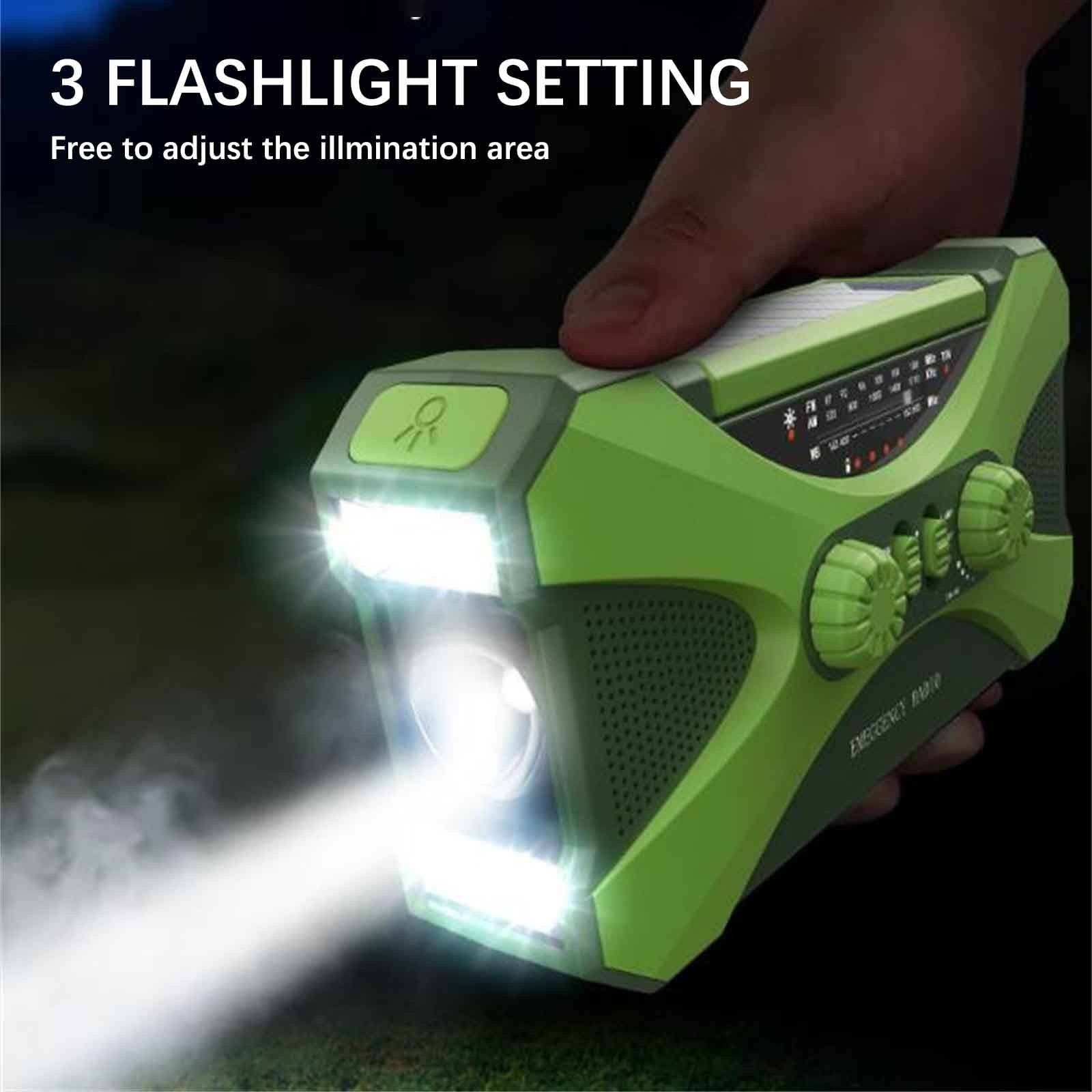 Savings Skegnu 10000ma Disaster Prevention Emergency Hand Crank Power ...