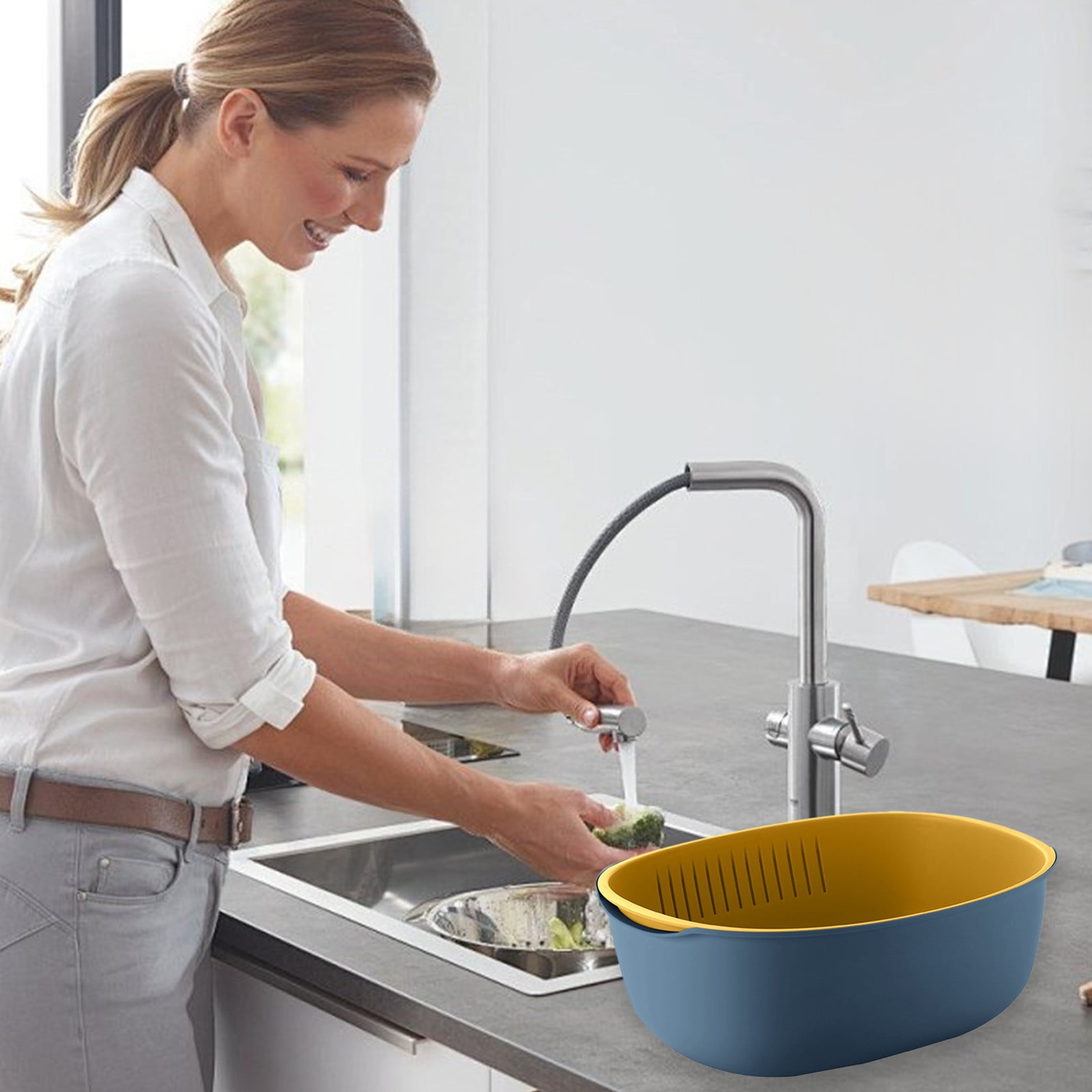 Savings Strainer for Sink,Fruit Basket Filter,Plastic Sink Strainer ...