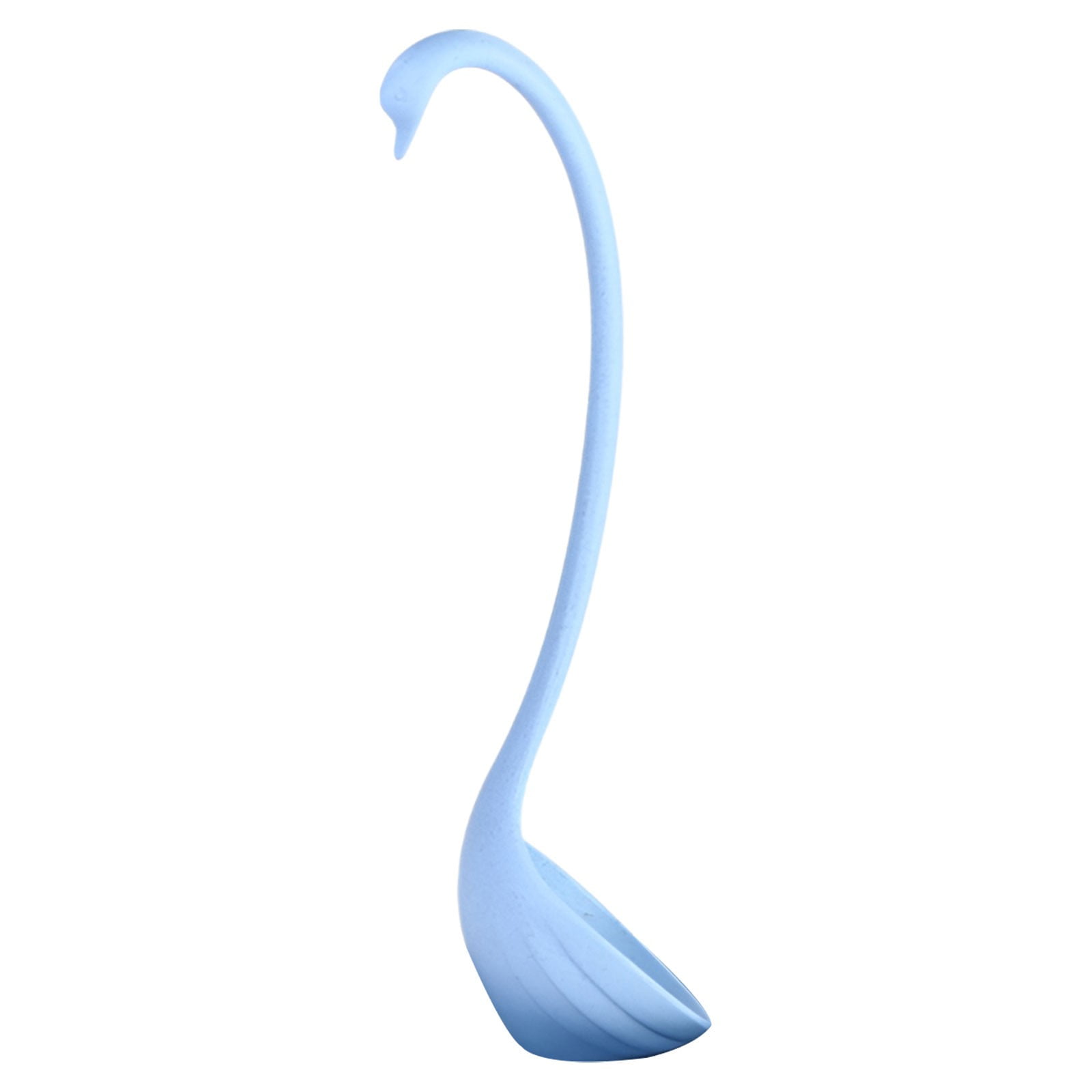 Savings! Swan with tray, vertical soup spoon, light blue, vertical swan ...