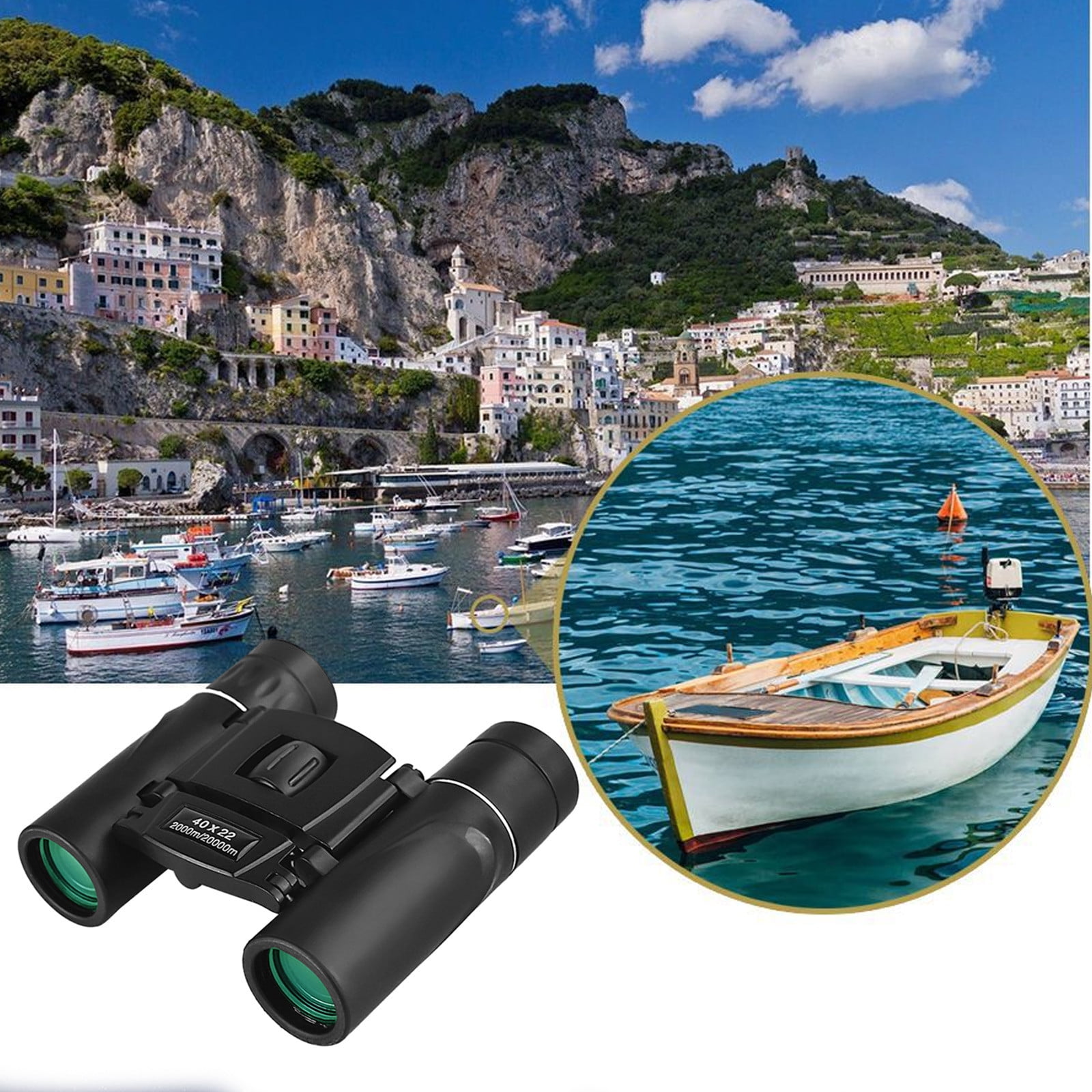 Savings Telescope Spyglass Binocular Optical Telescope 40x 22mm Optical ...