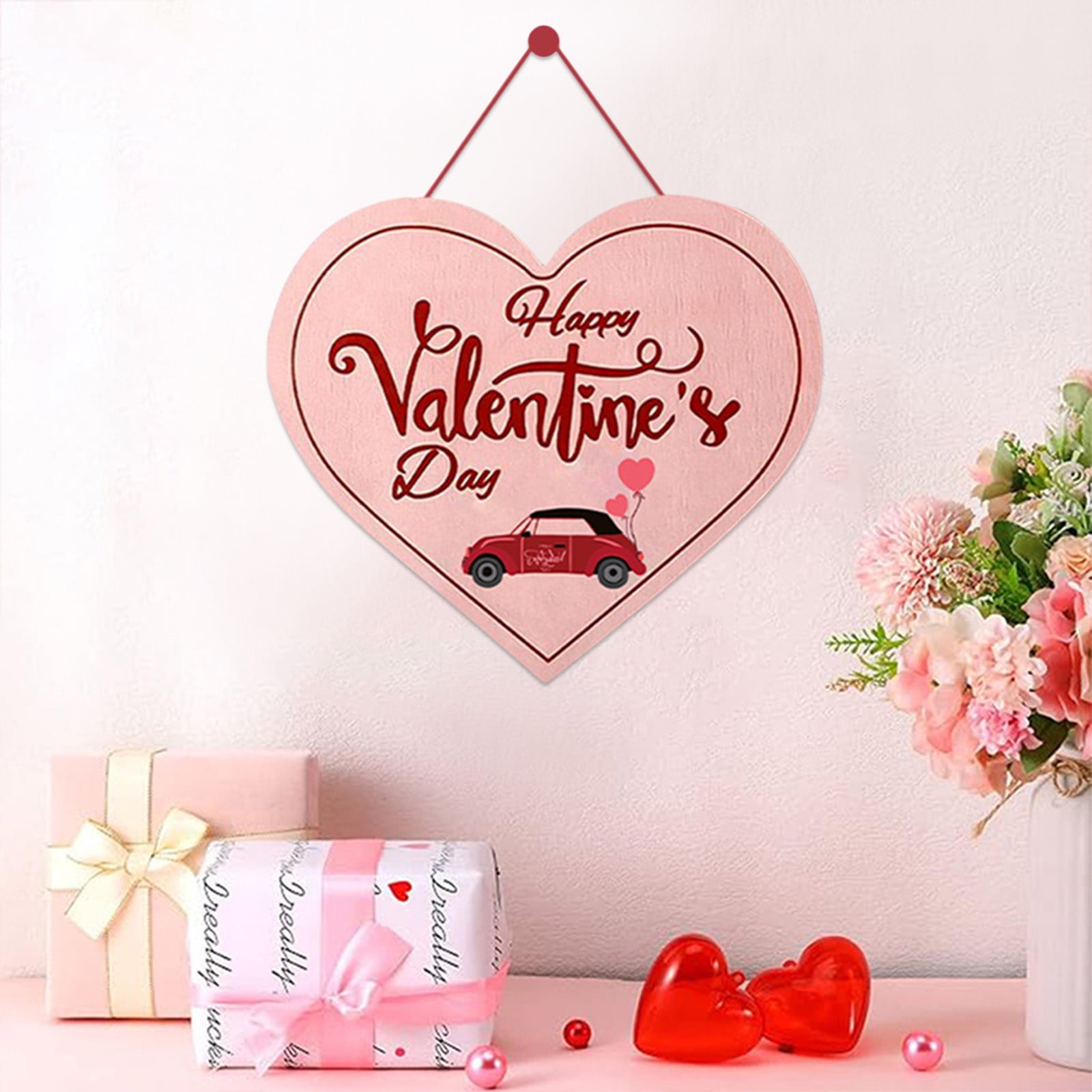 Savings Valentines Day Door Sign,Valentine's Day Paper Door Decor,Happy ...