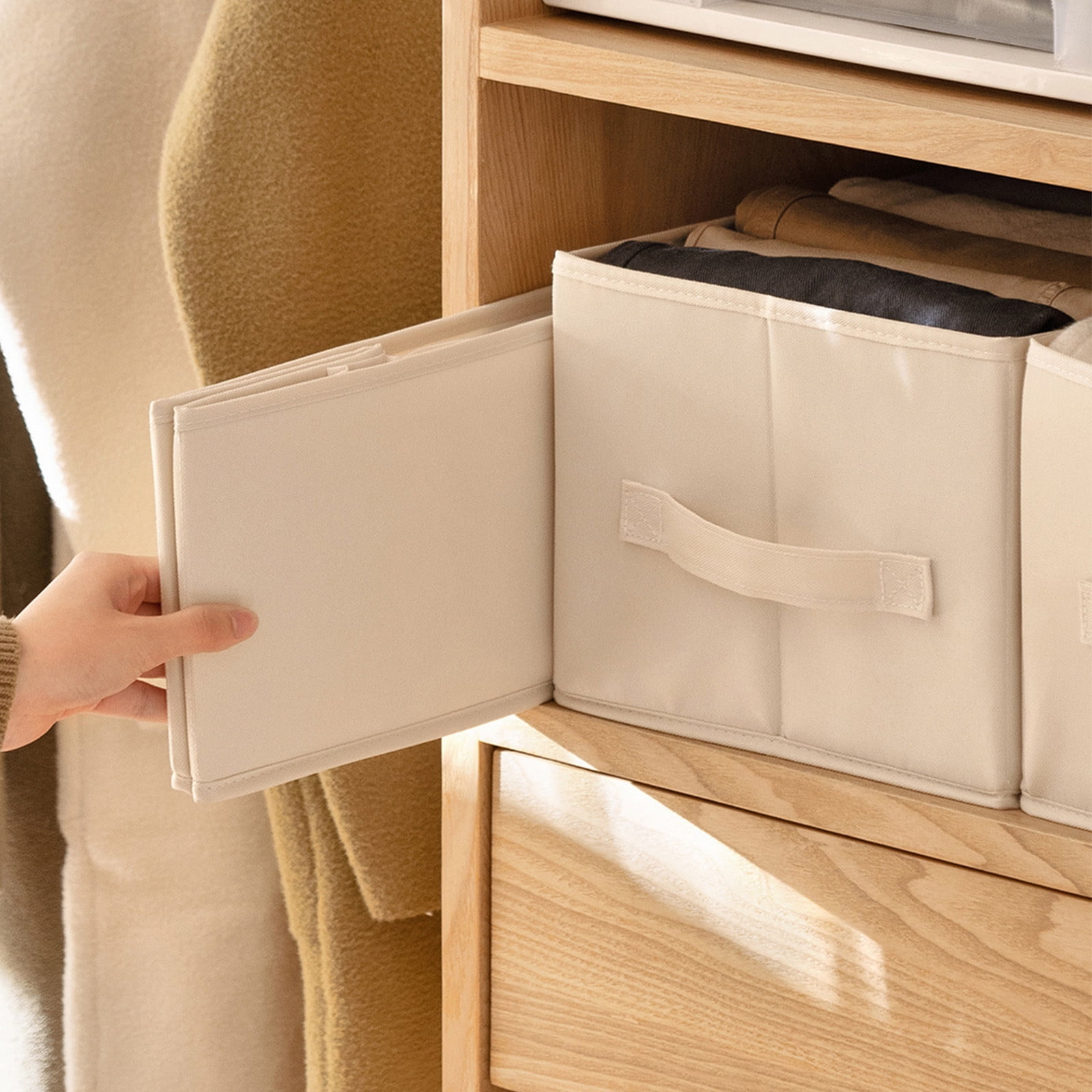 Savings Wardrobe Clothes Organizer, 10 Compartment Clothes Organizer ...