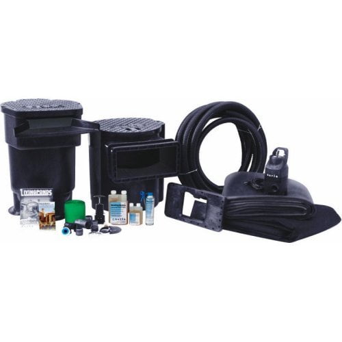 Savio Engineering PP1500 1500 Gallon Complete Pond Package for Water ...