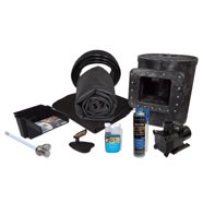 LIFEGUARD POND LINER 8 ft. x 10 ft. 45 Mil EPDM Rubber and Underlayment ...