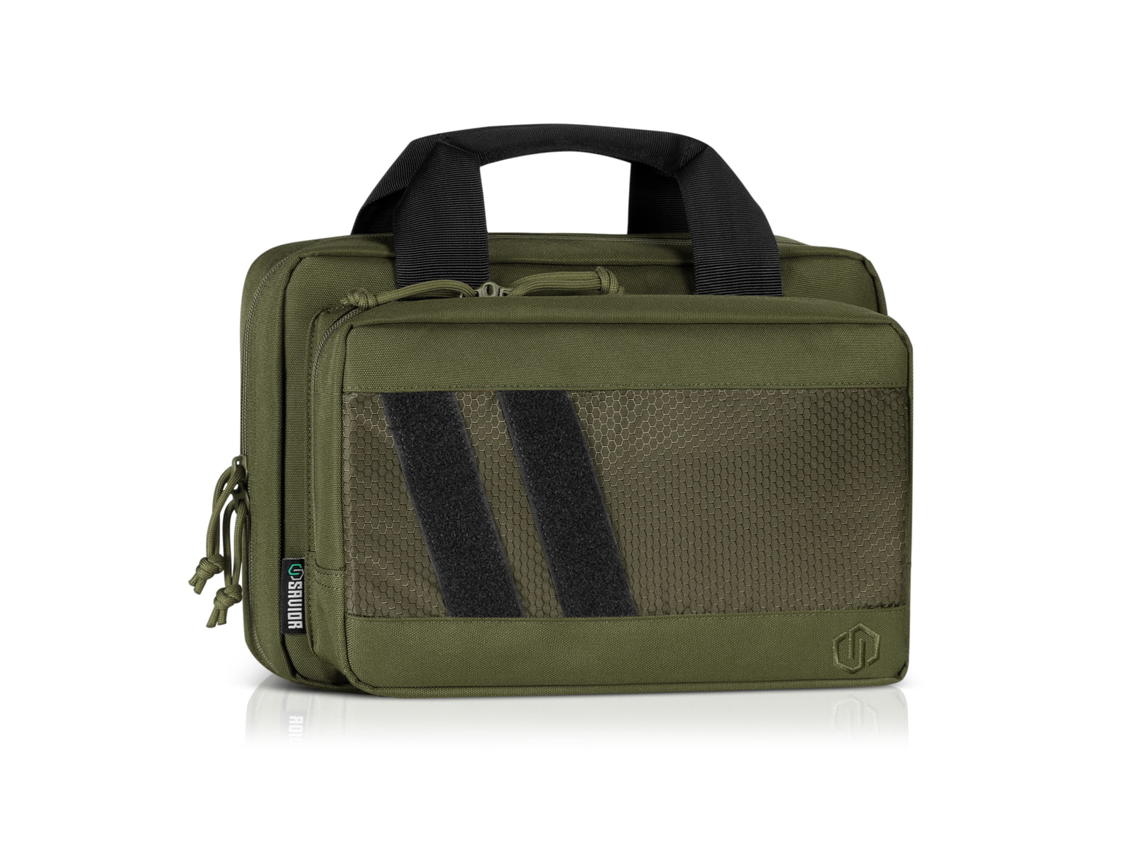 Savior Equipment Specialist Double Pistol Case, OD Green, 12.5in L x 8 ...