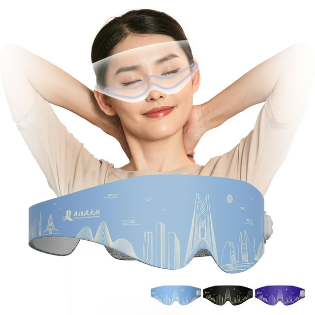 Savior Graphene Heat Massage Eye Maskadult 3d Heated Compress Eye Mask For Sleeping
