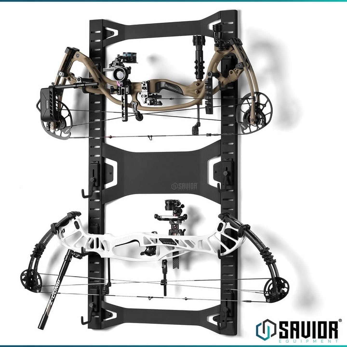 Savior Horizontal Wall Rack With 10 Hooks - Walmart.com