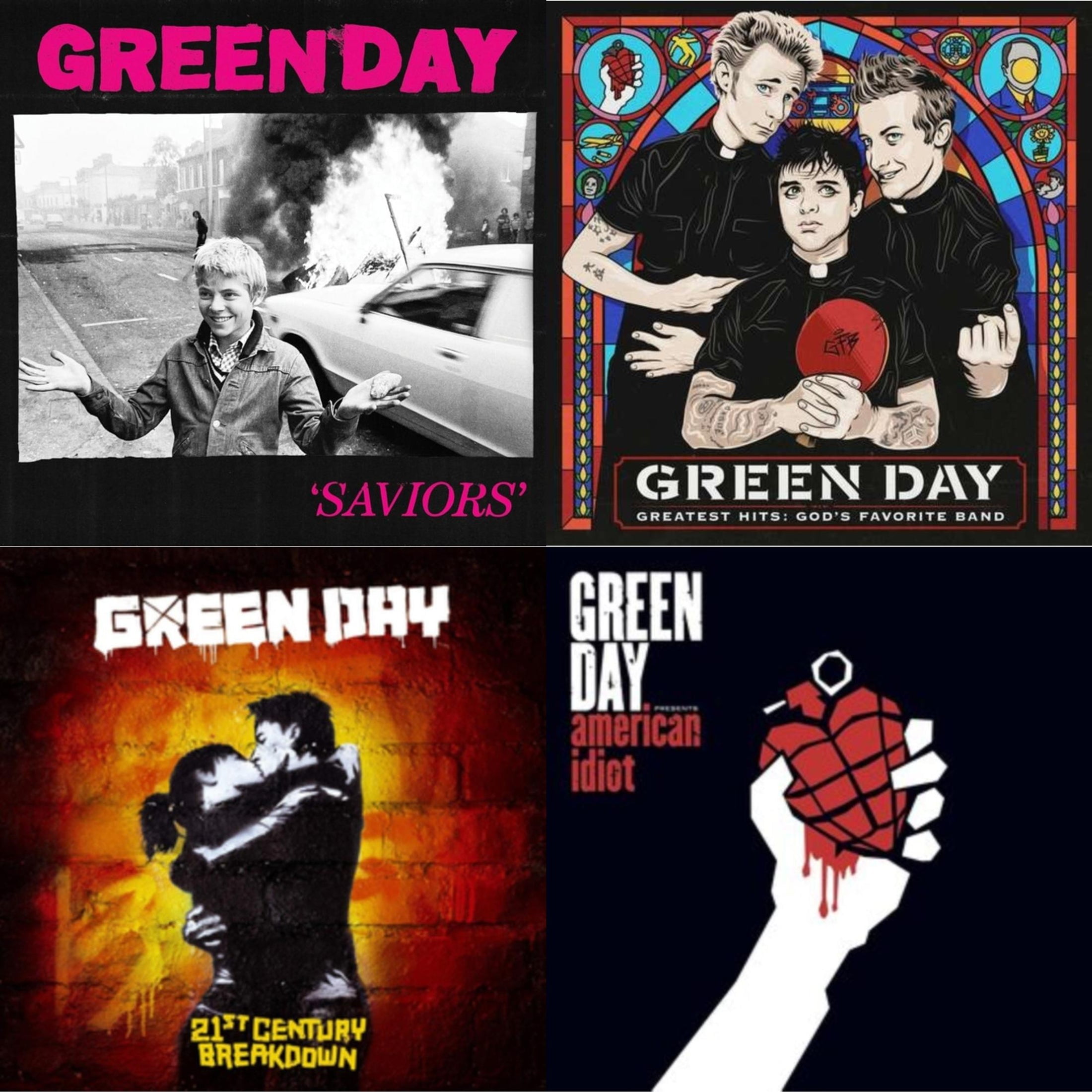 Saviors (180G/Deluxe LP Vinyl) & Greatest Hits: God's Favorite Band (X ...