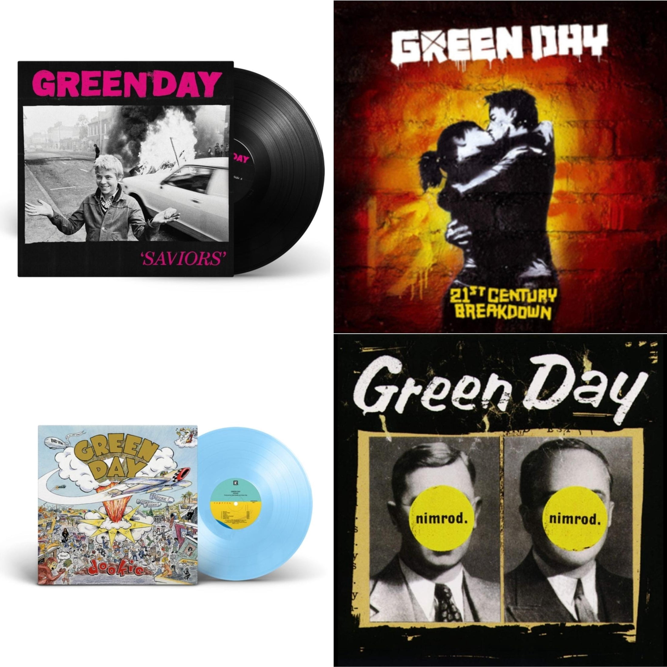 Saviors & 21St Century Breakdown & Dookie (X) (Baby Blue LP Vinyl ...