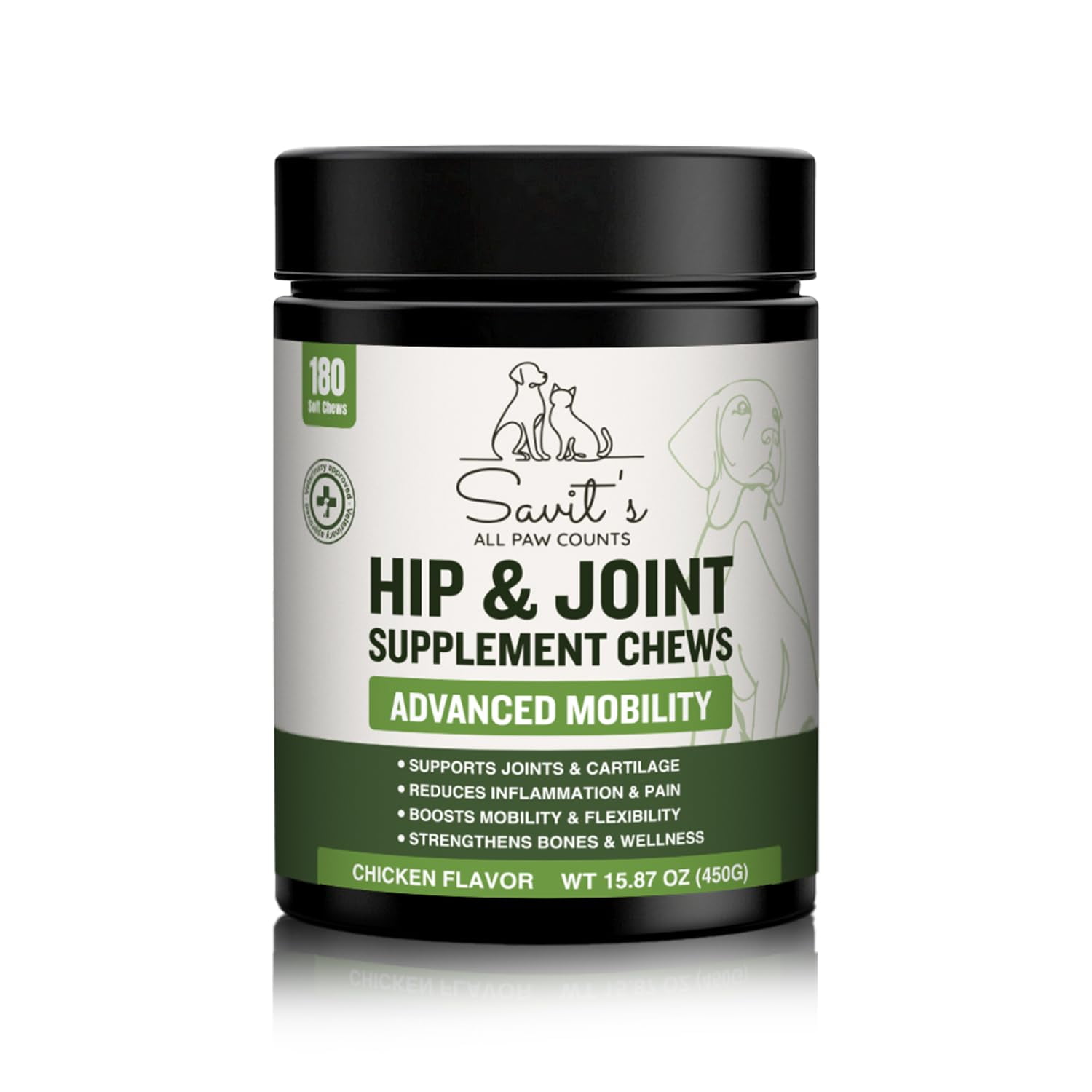Savit's Hip and IRF13 Joint Chews - Joint for Mobility - Canine Hip ...
