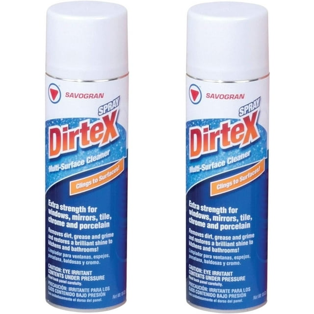 Savogran Dirtex Spray Cleaner 18-Oz, 2 Pack - Multi-Surface, Grease ...