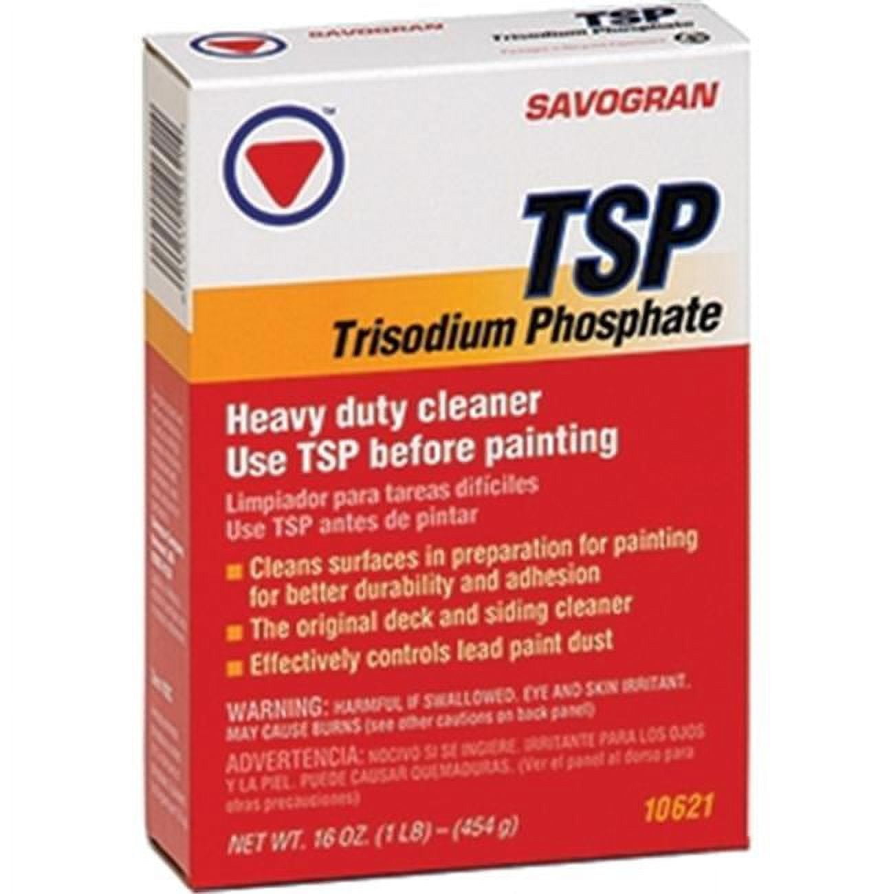 Savogran Company 10621 Trisodium Phosphate Heavy Duty Cleaner, 1 lbs ...