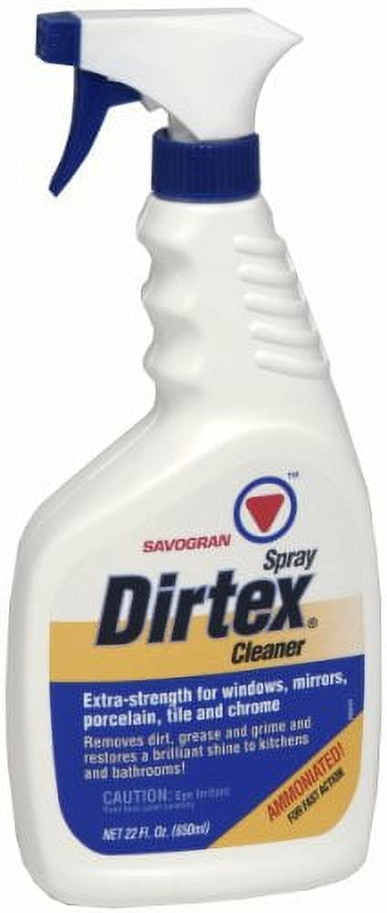 Savogran Dirtex All Purpose Cleaner, Ammoniated Spray, 22 oz - Walmart.com