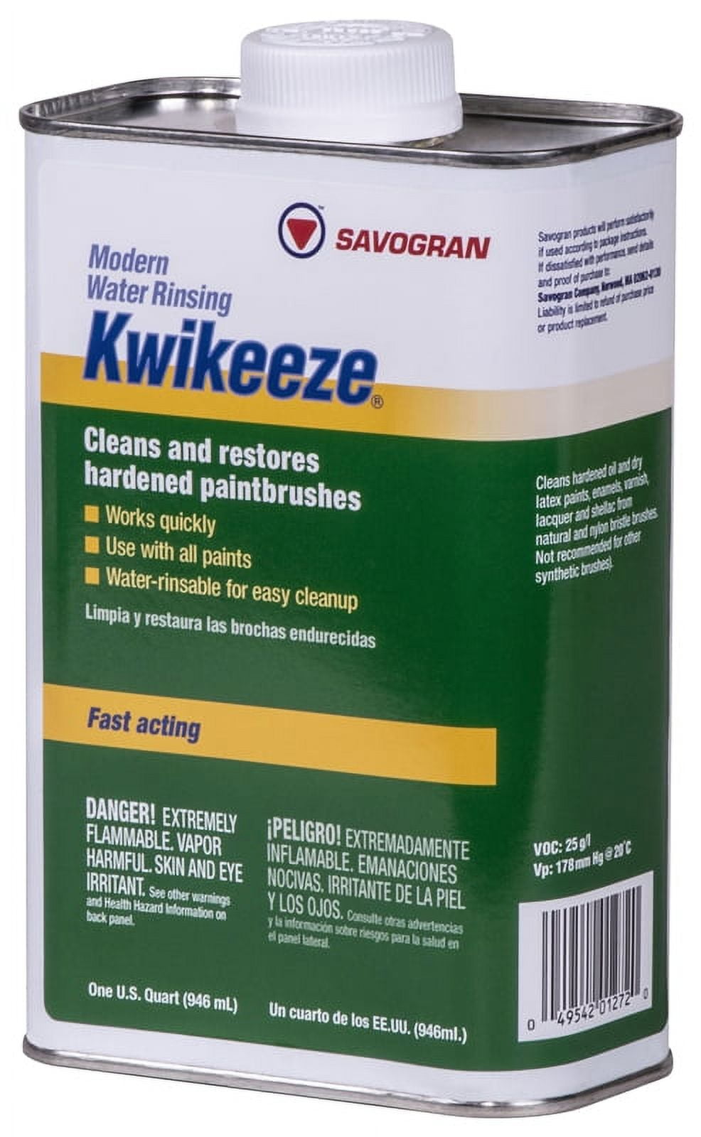 Savogran Kwikeeze 1 Qt. Ready To Use Liquid Methylene Chloride Free ...
