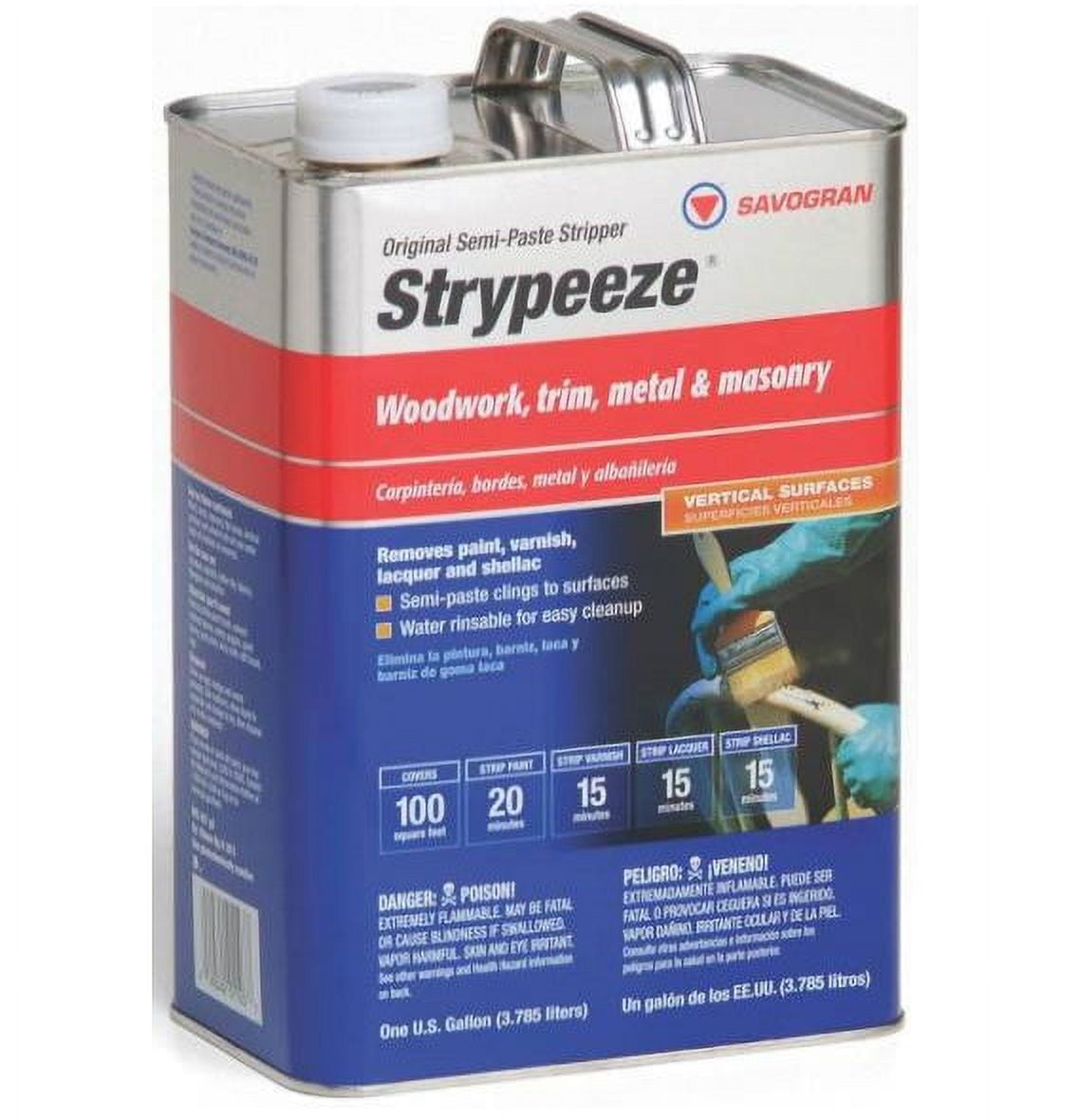 Savogran Savogran 01103 Strypeeze Paint And Varnish Remover, 1 Gallon ...