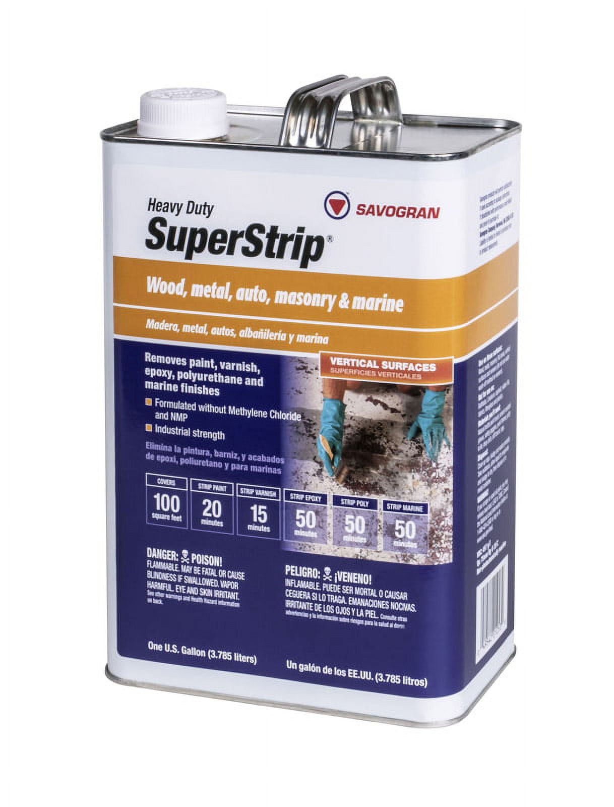 Savogran Super Strip Paint and Varnish Remover 1 gal - Walmart.com