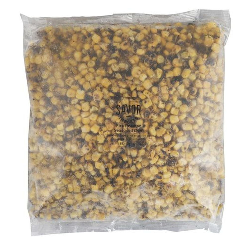 Savor Imports Sweet Fire Roasted Corn, Ready To Eat, Seasoned, 2 Pound ...
