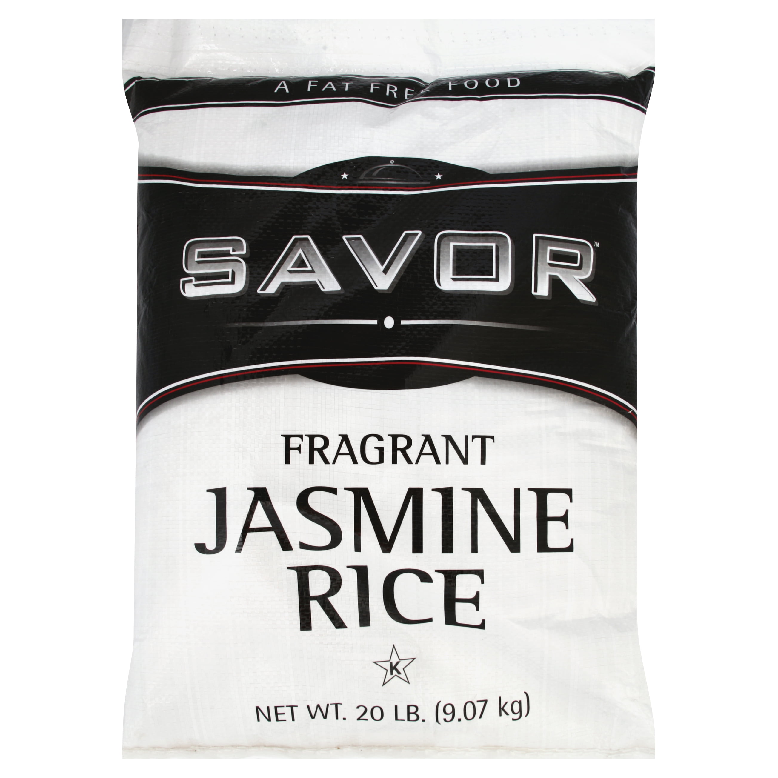 Savor, Rice Imported Long Grain Jasmine 20 lb (1 count) - Walmart.com