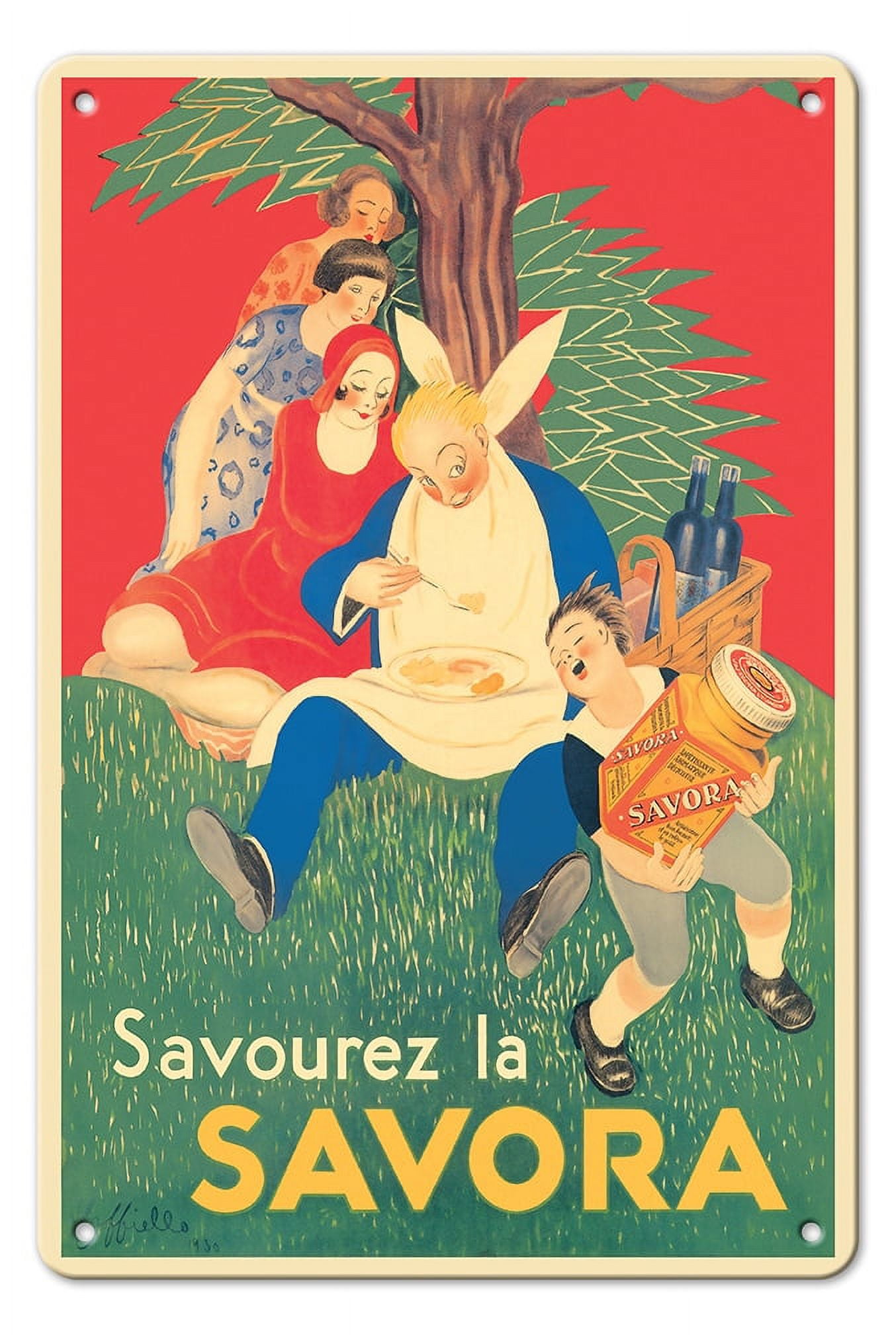 Savor Savora (Savourez la Savora) Mustard-Based Condiment - Vintage ...
