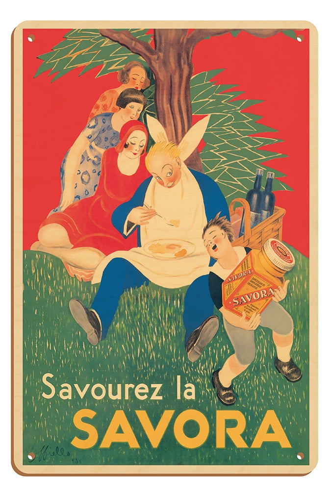 Savor Savora (Savourez la Savora) Mustard-Based Condiment - Vintage ...