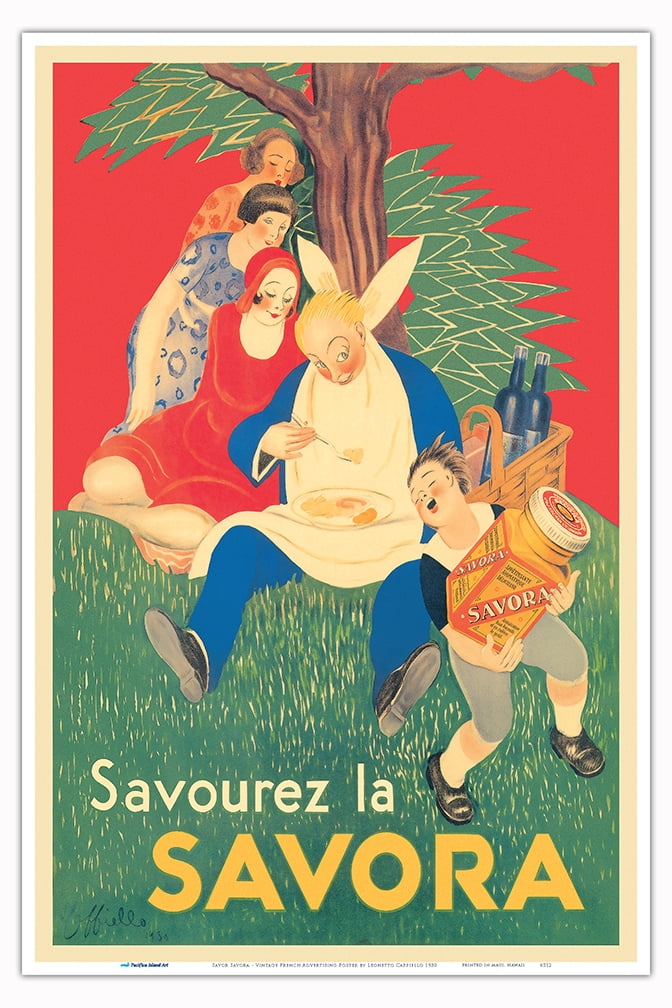 Savor Savora (Savourez la Savora) Mustard-Based Condiment - Vintage ...