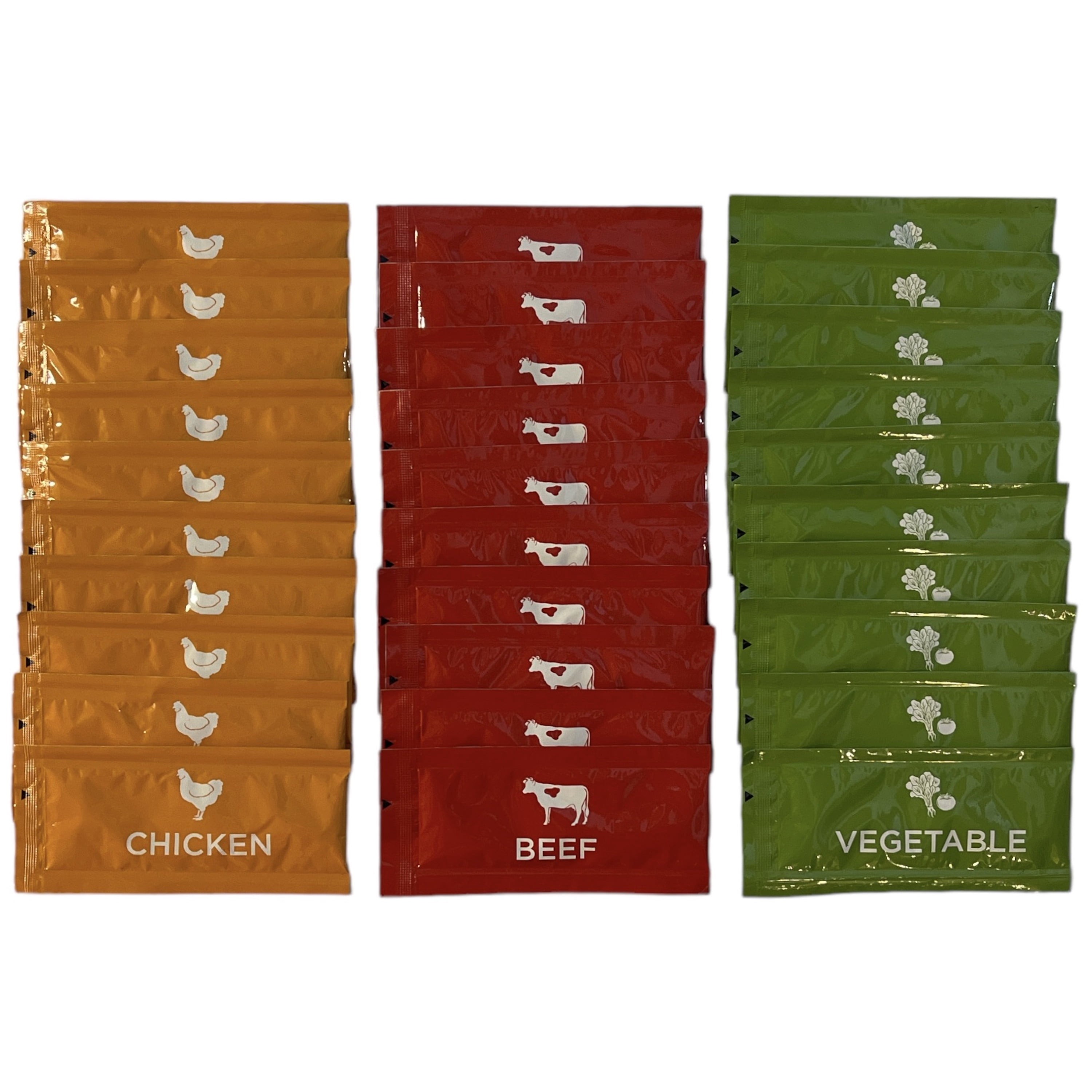 Savory Choice Reduced Sodium Broth Bundle: Chicken, Beef, Vegetable ...