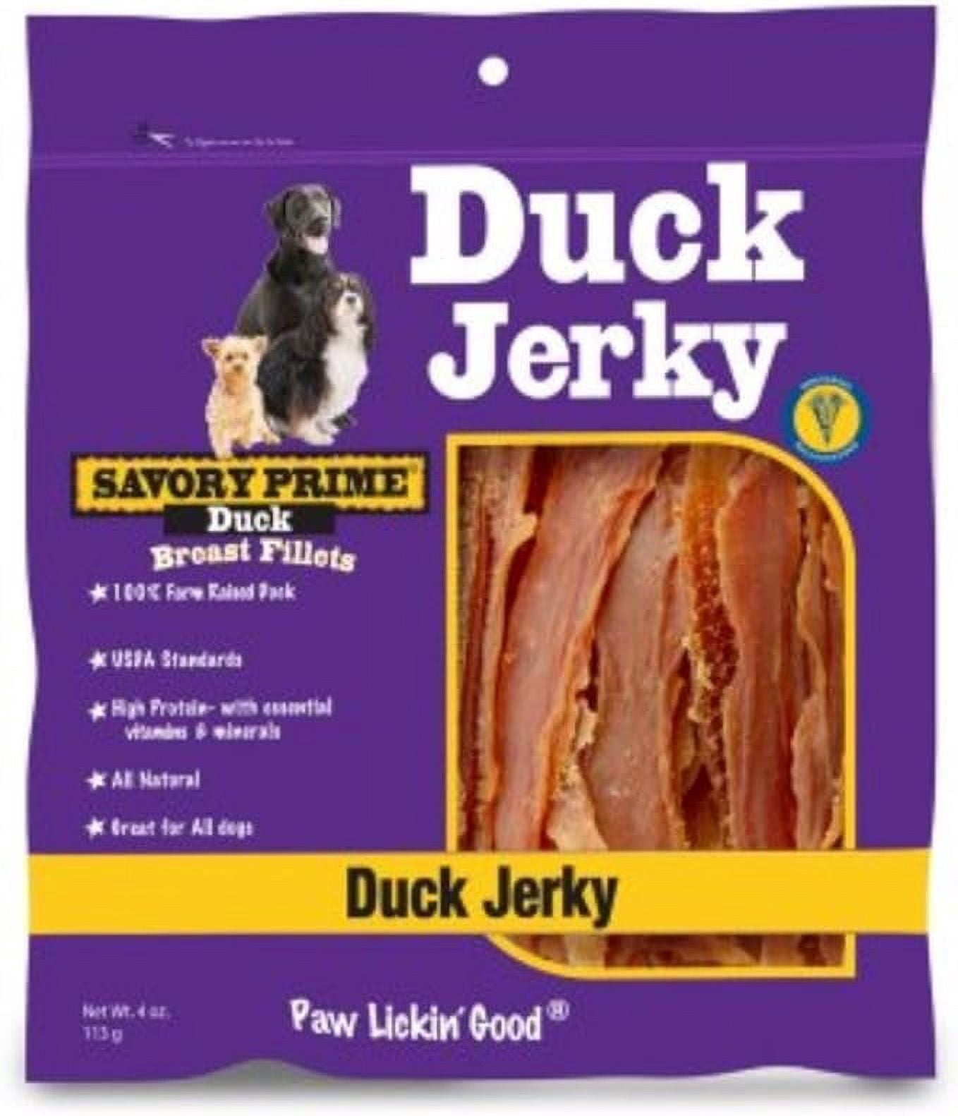 Savory Prime Natural Duck Jerky, 4 Oz - Walmart.com