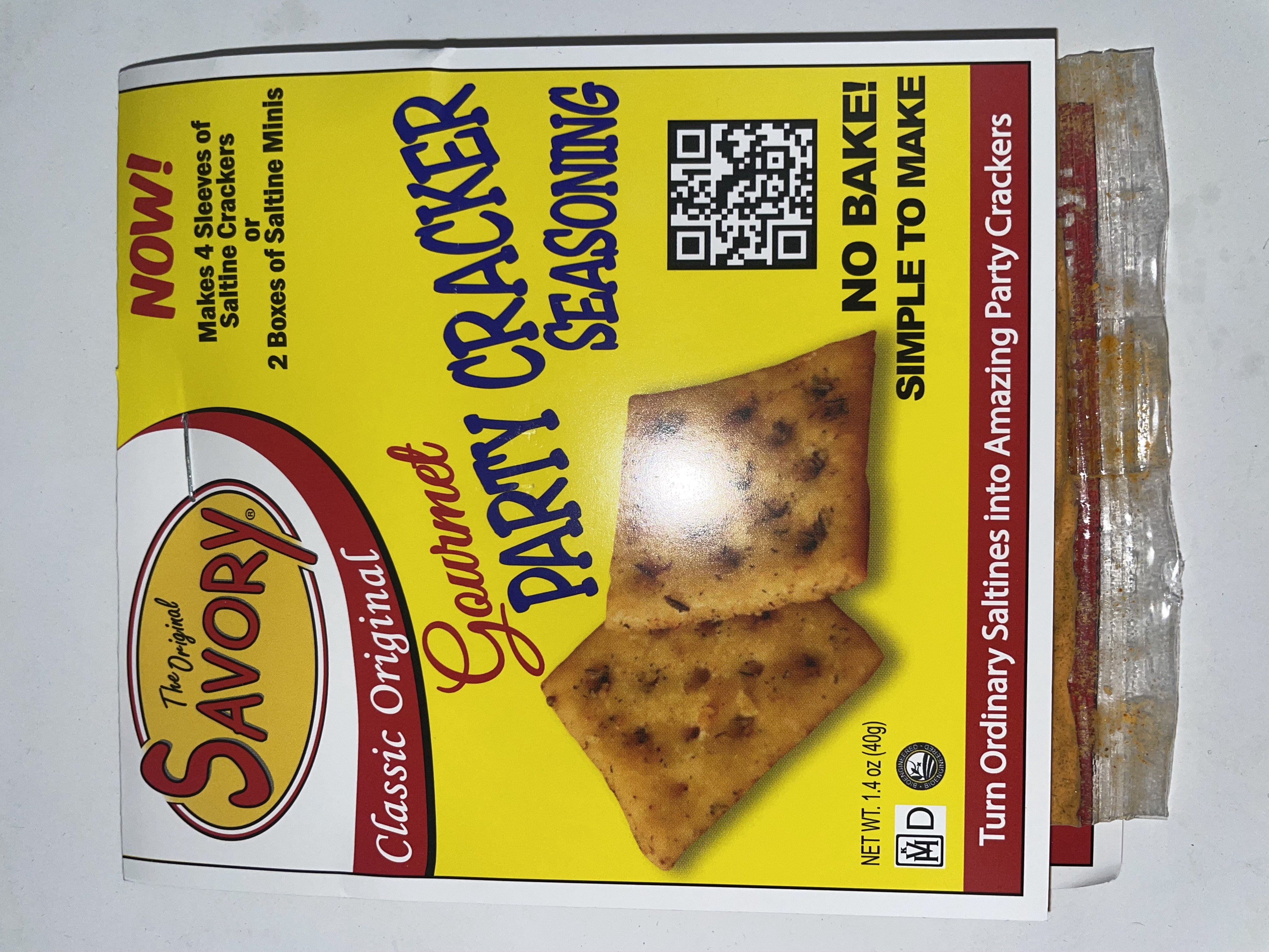 Savory Fine Foods, Savory Saltine Seasoning Bundle, 1.4 oz Original ...