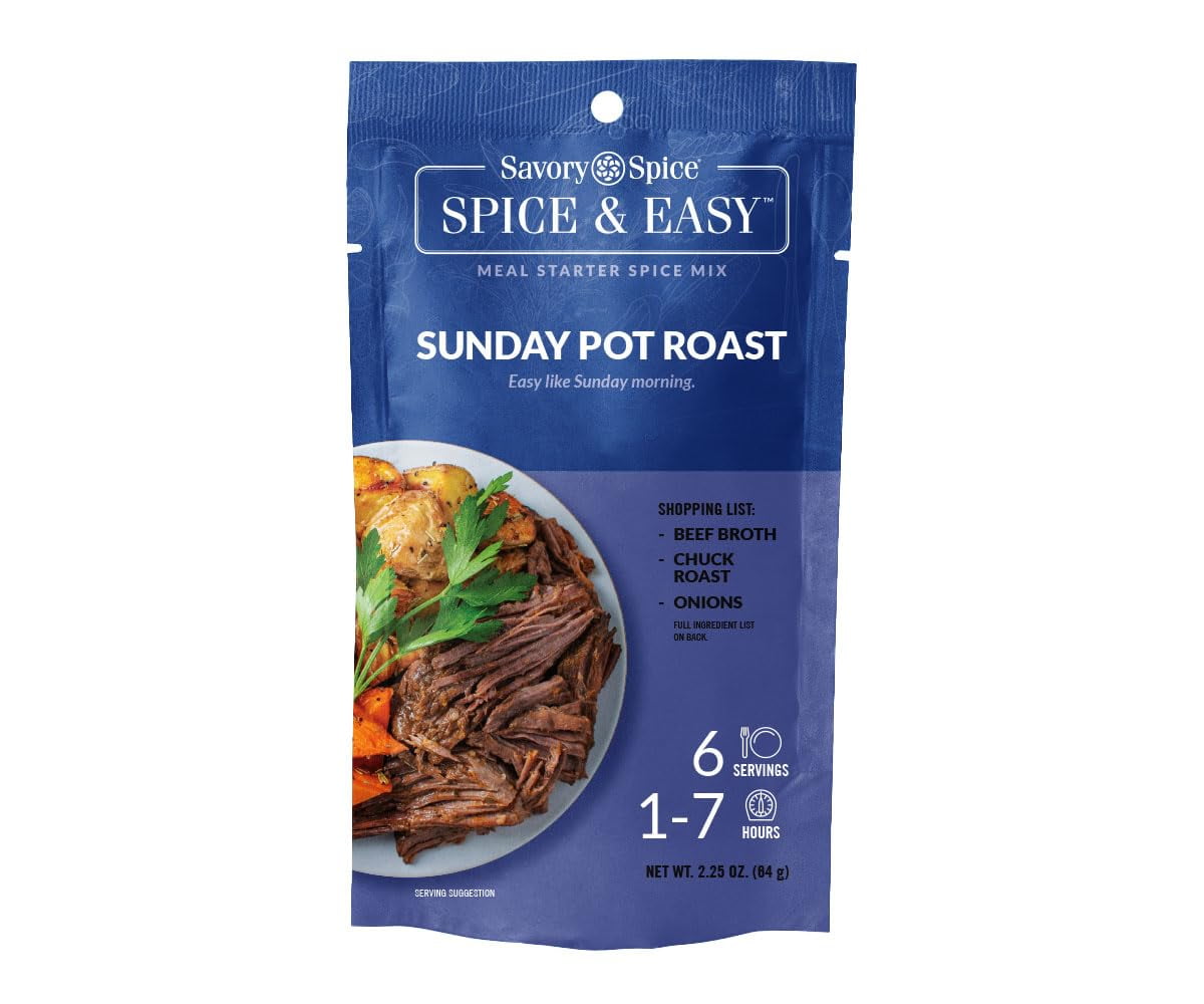 Savory Spice Sunday Pot AKF18 Roast Spice & Easy Meal Starter Spice Mix ...