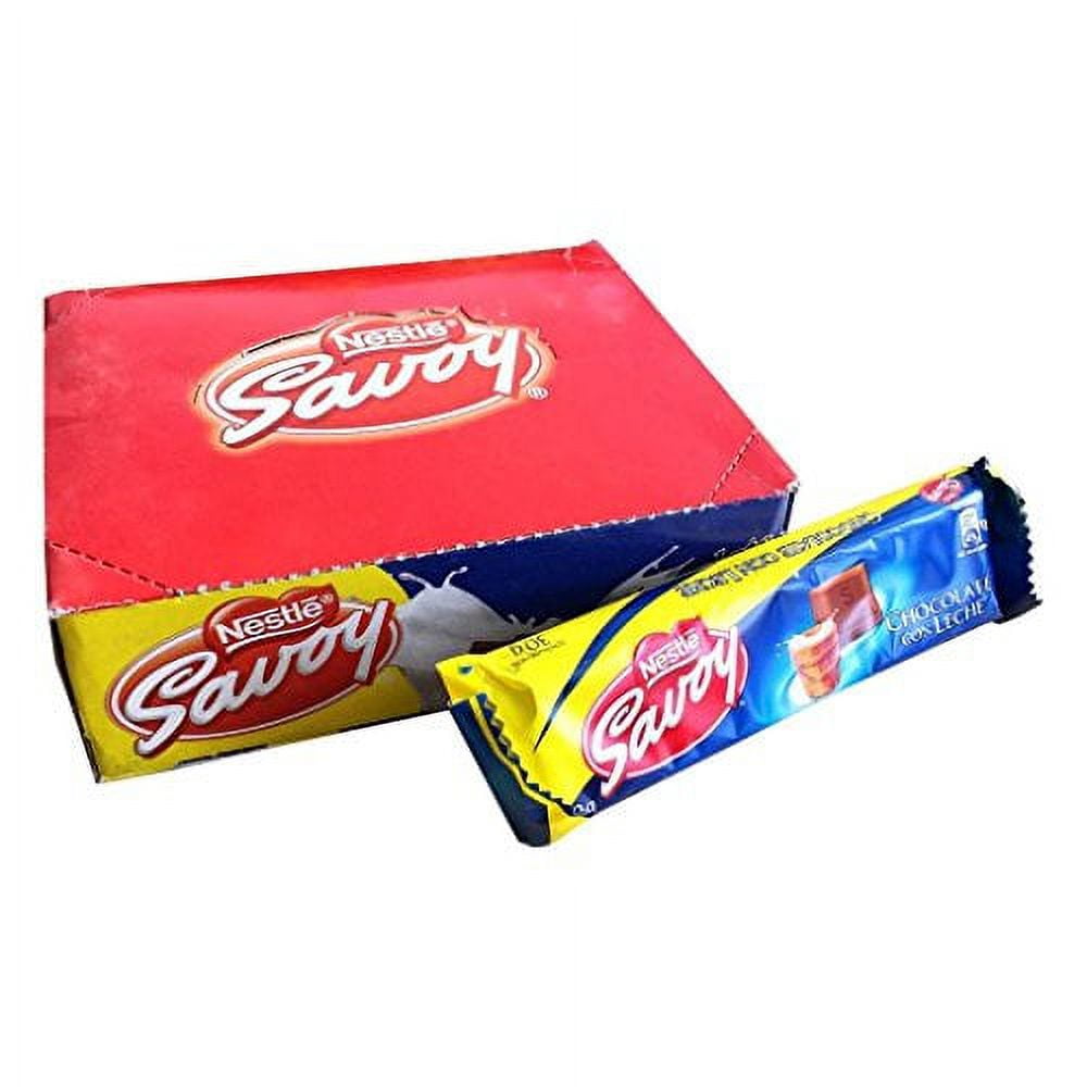 Savoy Milk Chocolate, Venezuelan Flavor, 12 Units of 30g Each, Free ...