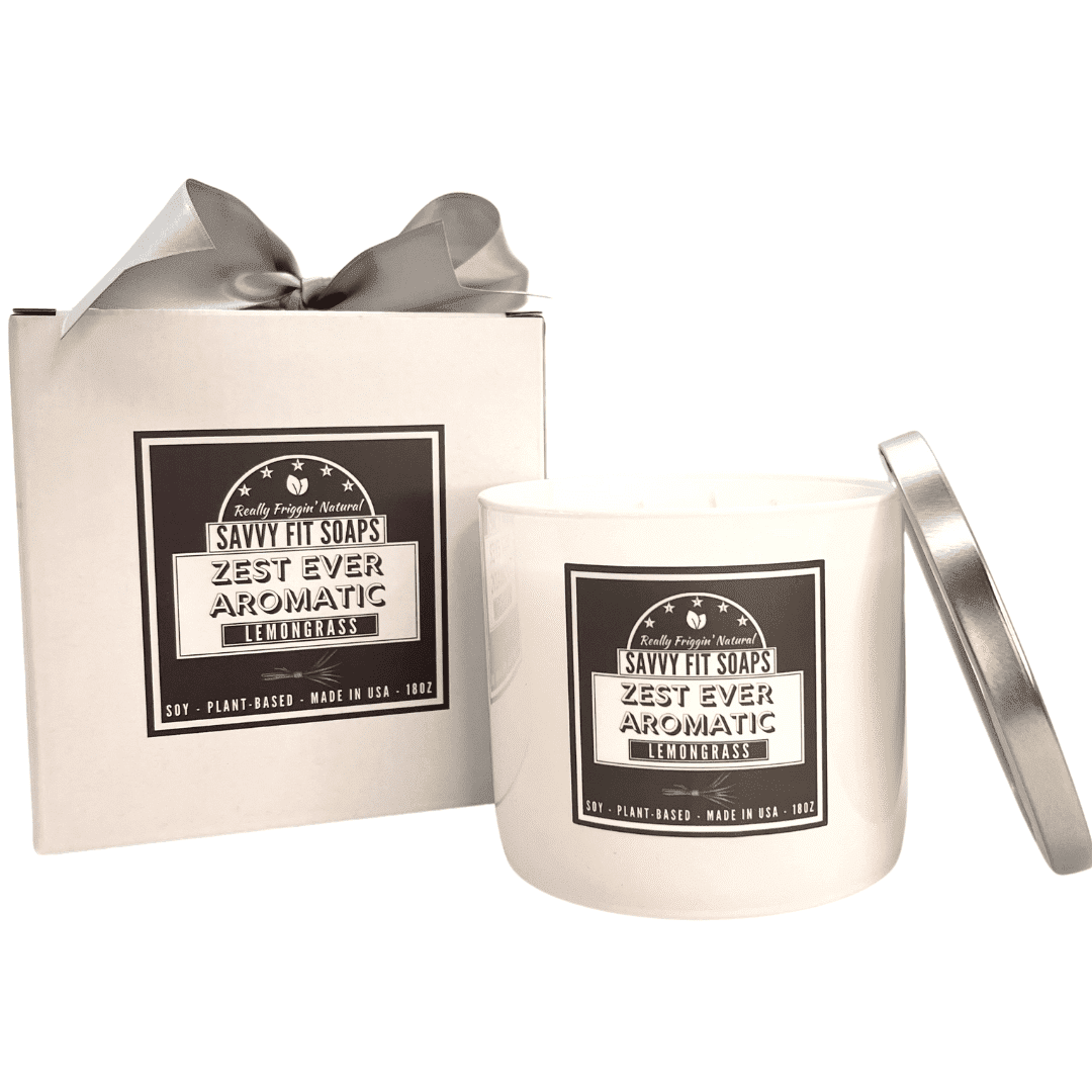 Savvy Fit Soaps Zest Ever Aromatic Natural Soy Triple Wick Candle ...