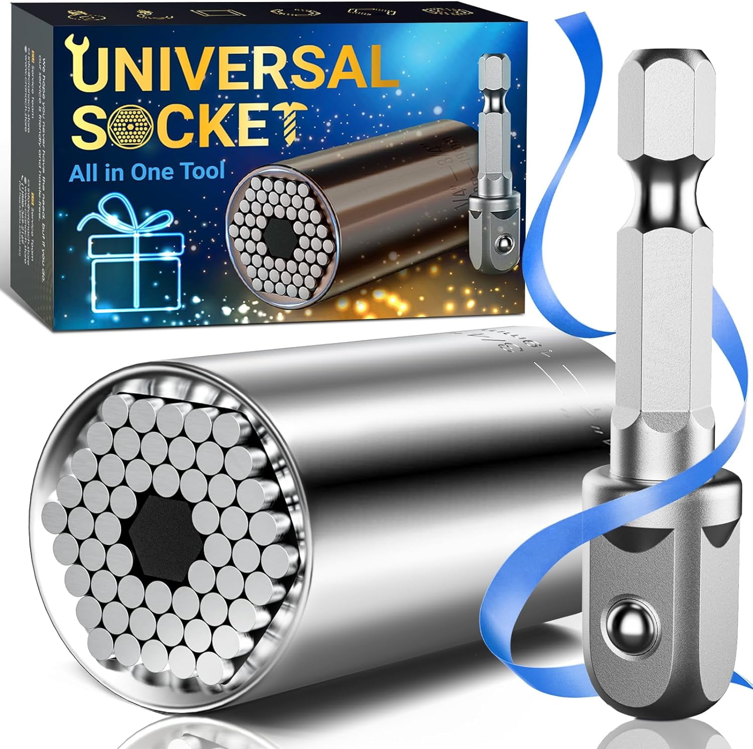 Savvy Super Universal Socket Tools,Gifts for Men,Cool Stuff Gadgets for ...