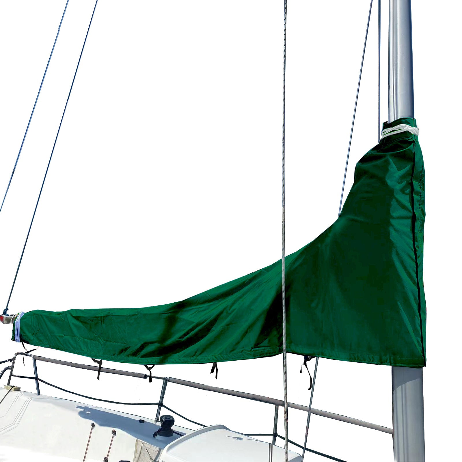SavvyCraft Waterproof Mainsail Boom Cover, UV Protection, Durable 600D ...