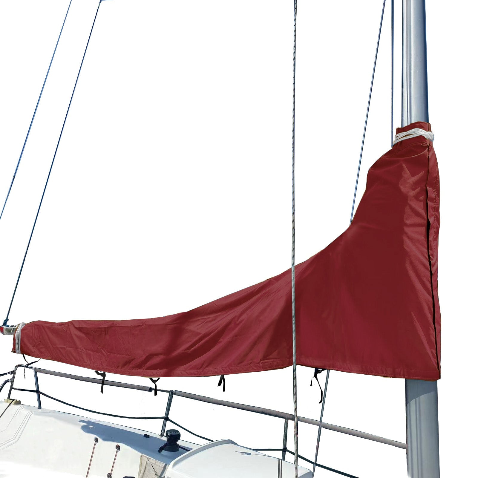 SavvyCraft Waterproof Mainsail Boom Cover, Heavy Duty 600D Sailboat ...