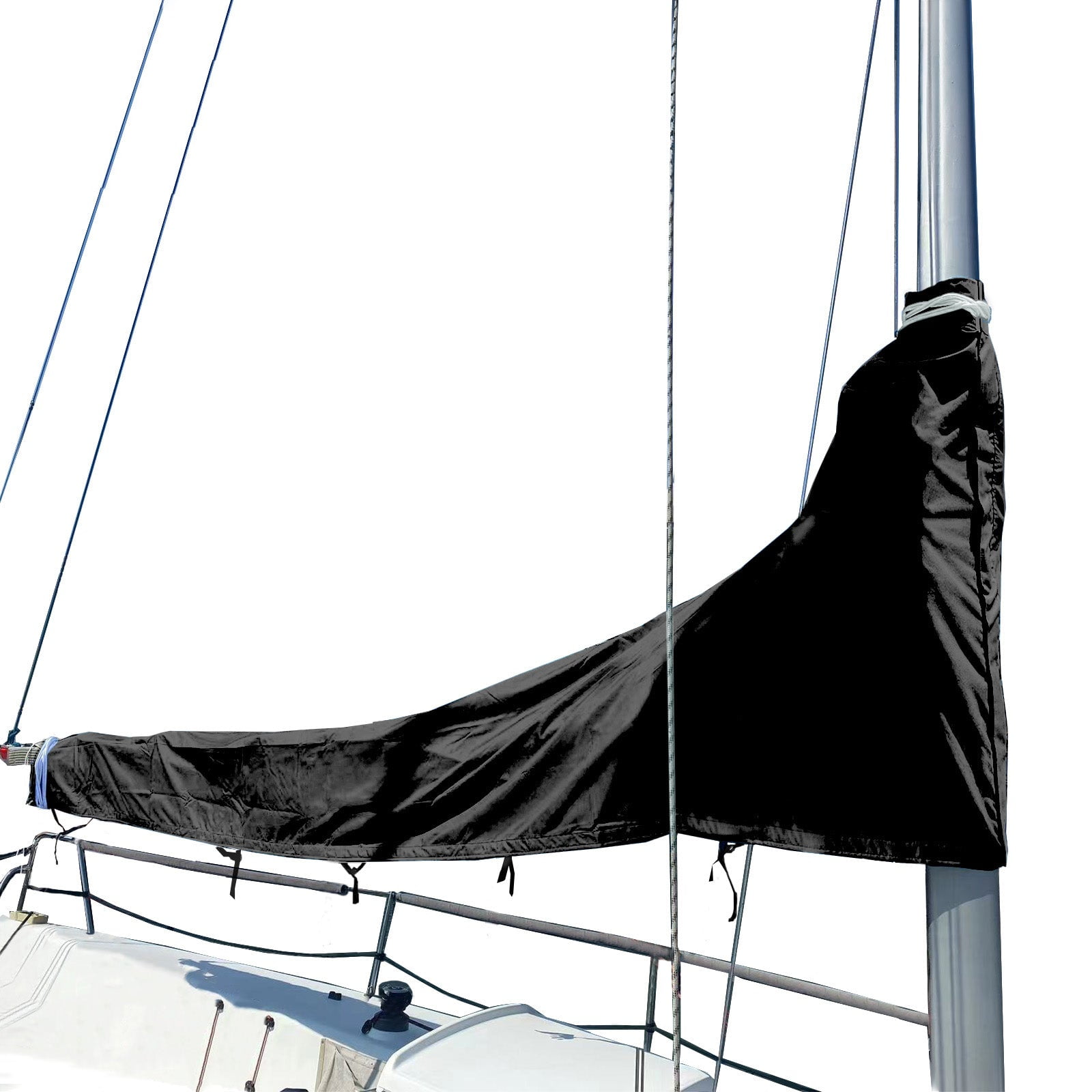 SavvyCraft Waterproof Mainsail Boom Cover, Heavy Duty 600D Sailboat ...