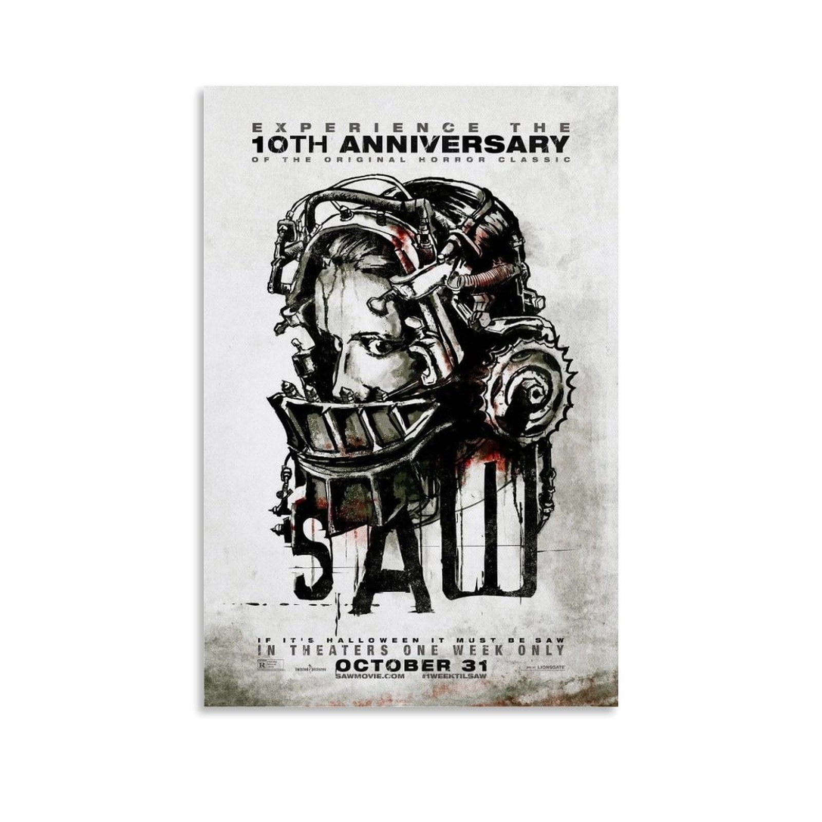 Saw (3) Painting Vintage Poster Picture Print Wall Art Poster Painting ...