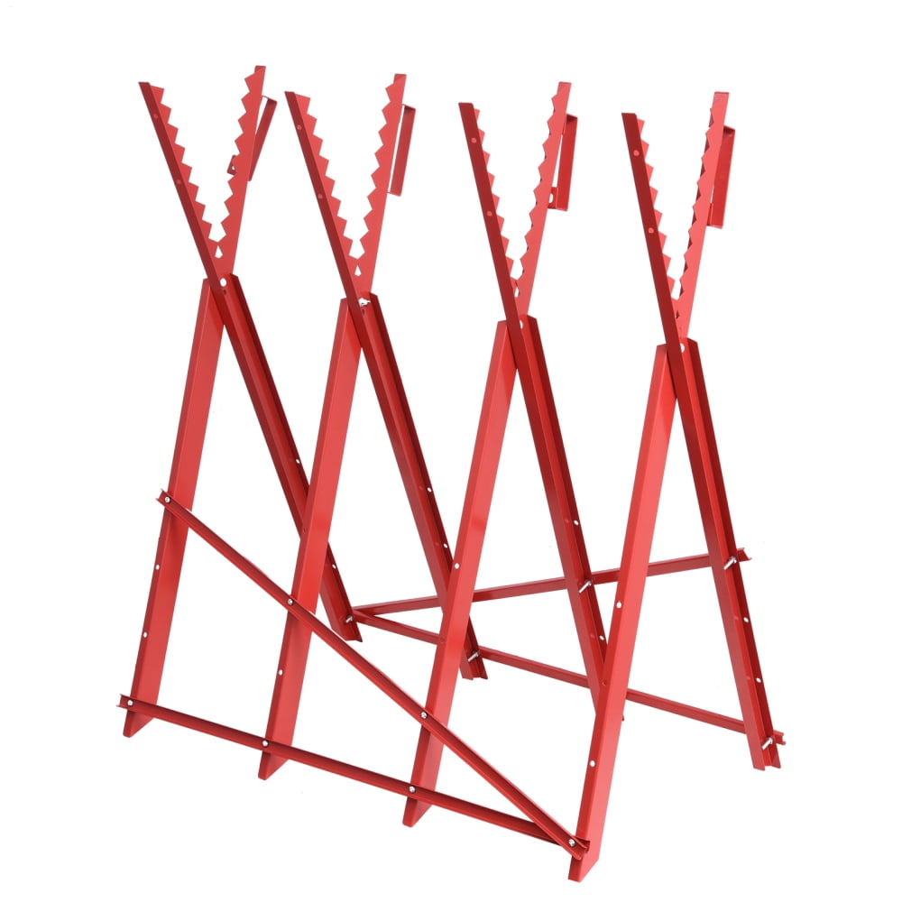 Saw Horse, Adjustable Sawhorse, Saw Stand, Log Holder, Portable Log ...