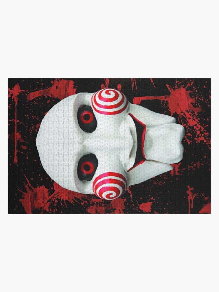Saw Mask Jigsaw Puzzle Unique Wooden Puzzles for Relaxation or Group ...