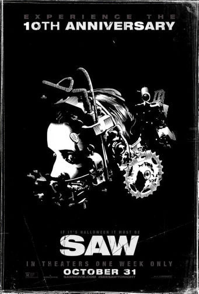 Saw Movie poster 24inx36in Poster Entertainment Decor Art Poster 24x36 ...
