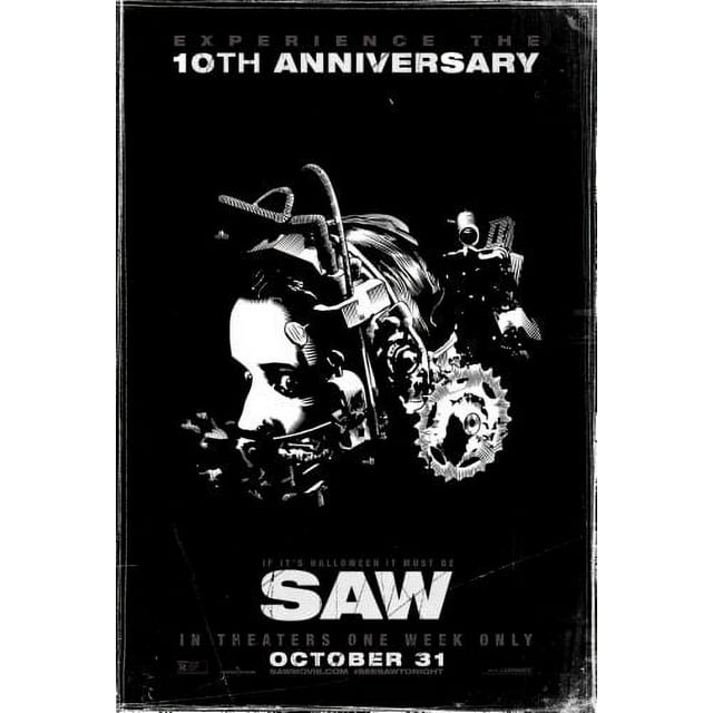 Saw Movie poster 24inx36in Poster Entertainment Decor Art Poster 24x36 ...