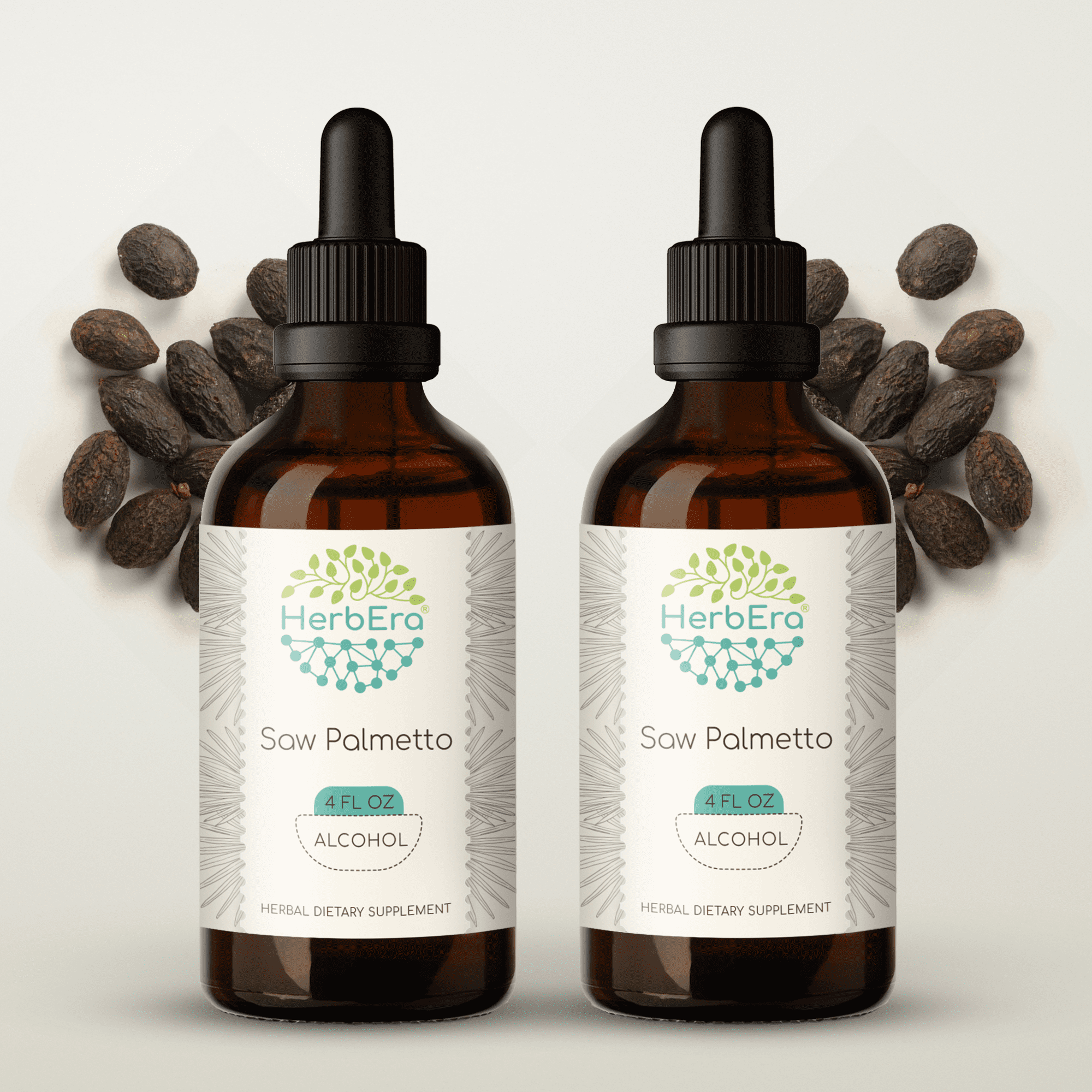 Saw Palmetto Alcohol Herbal Extract Tincture, Super-Concentrated ...